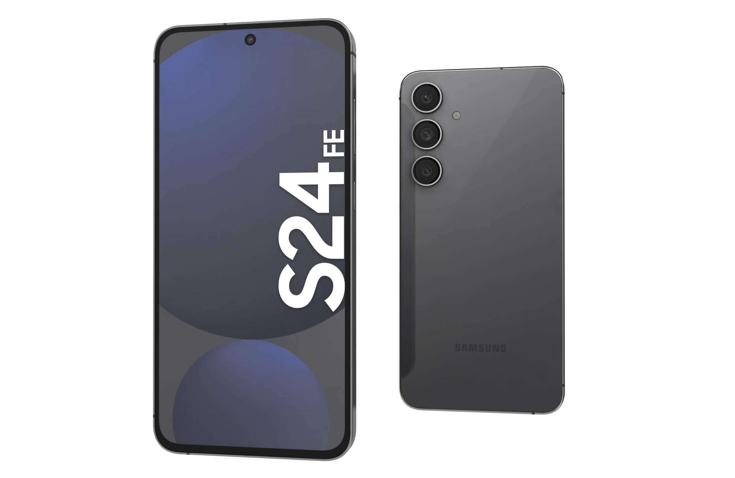 Samsung Galaxy S24 FE Graphite - 3D Model by Rever_Art
