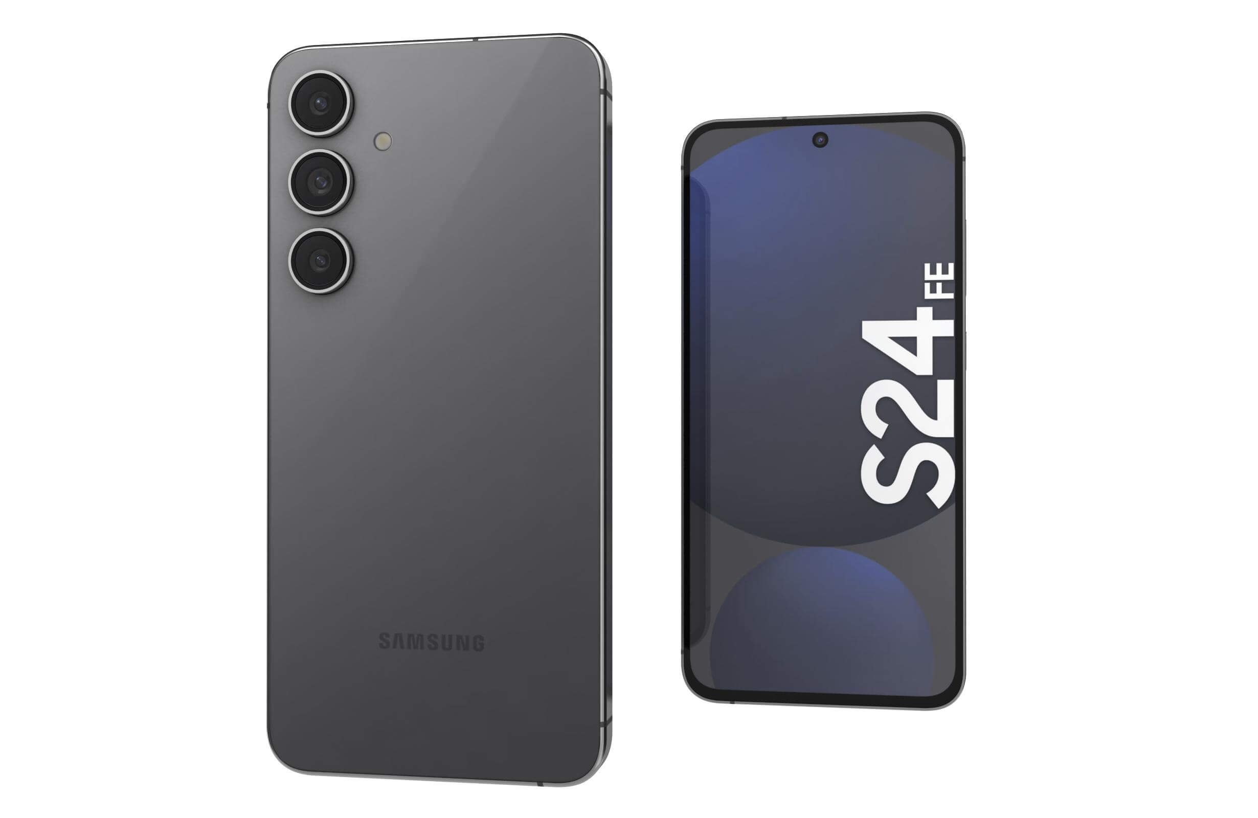 Samsung Galaxy S24 FE Graphite - 3D Model by Rever_Art
