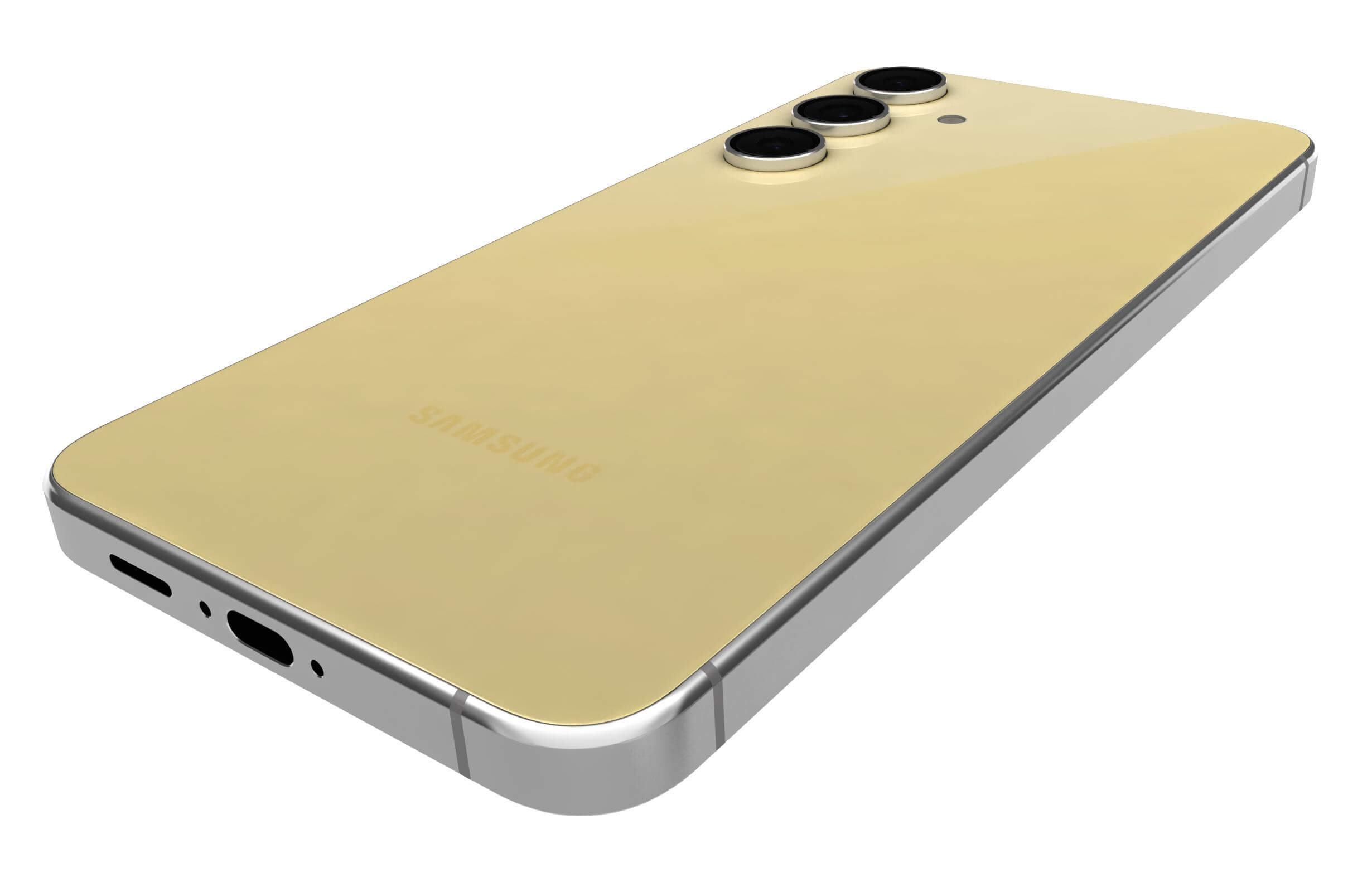 Samsung Galaxy S24 FE Yellow - 3D Model by Rever_Art