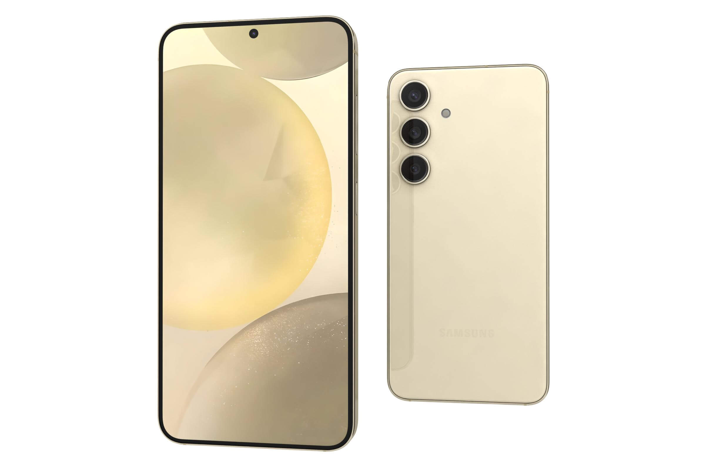 Samsung Galaxy S24 Gold - 3D Model by Rever_Art