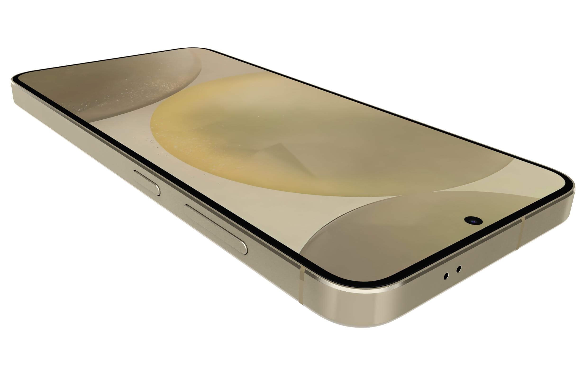 Samsung Galaxy S24 Gold - 3D Model by Rever_Art
