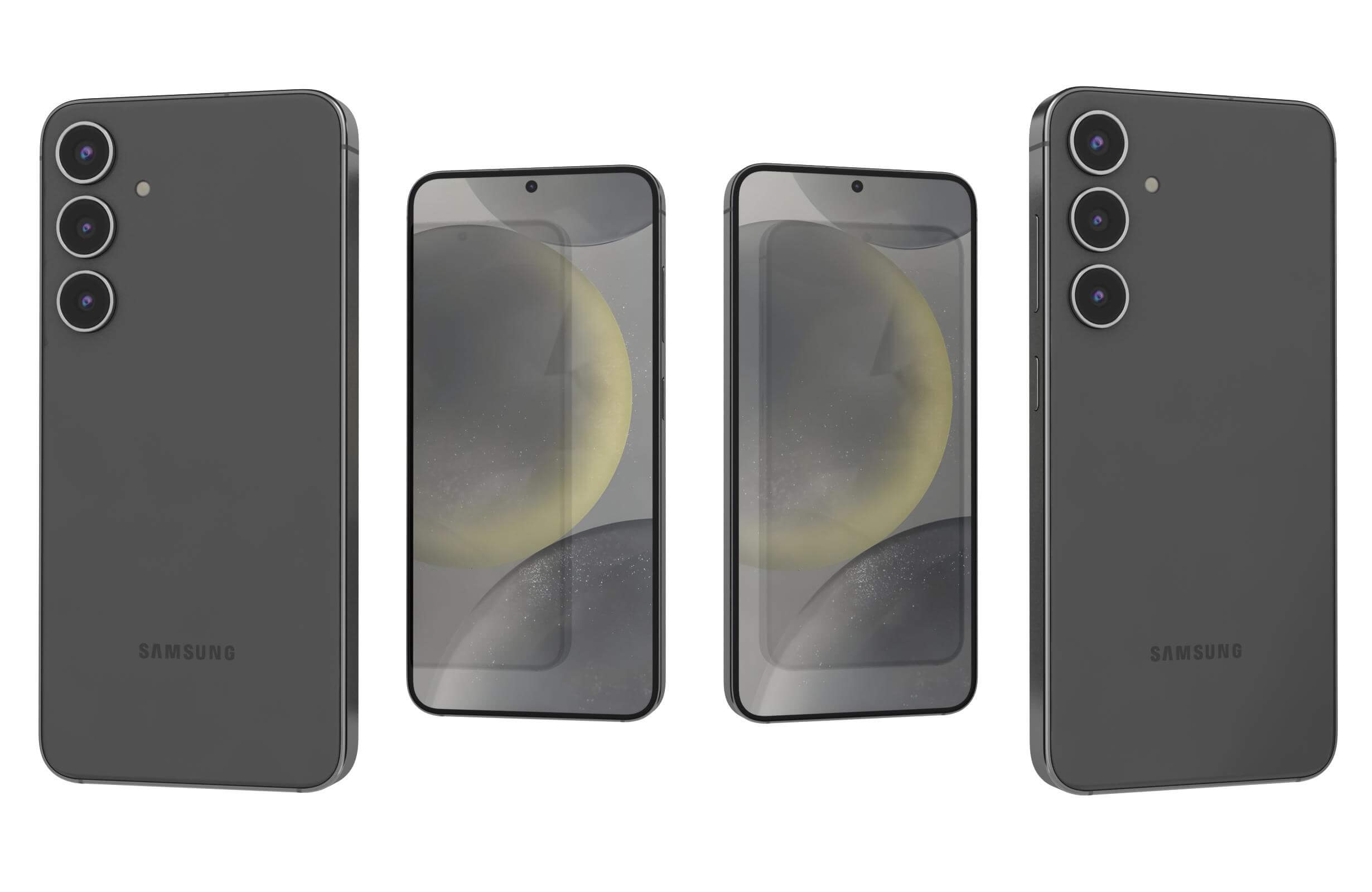 Samsung Galaxy S24 Plus All Colors - 3D Model by Rever_Art