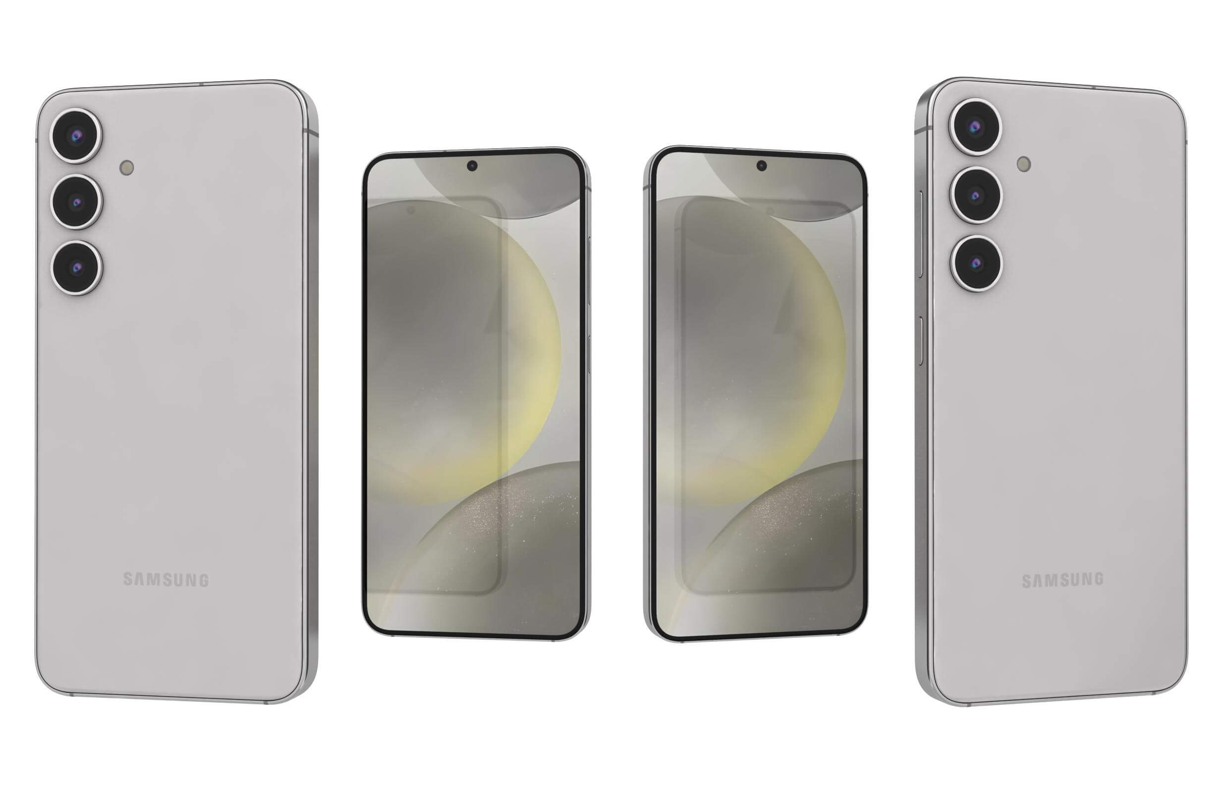 Samsung Galaxy S24 Plus All Colors - 3D Model by Rever_Art