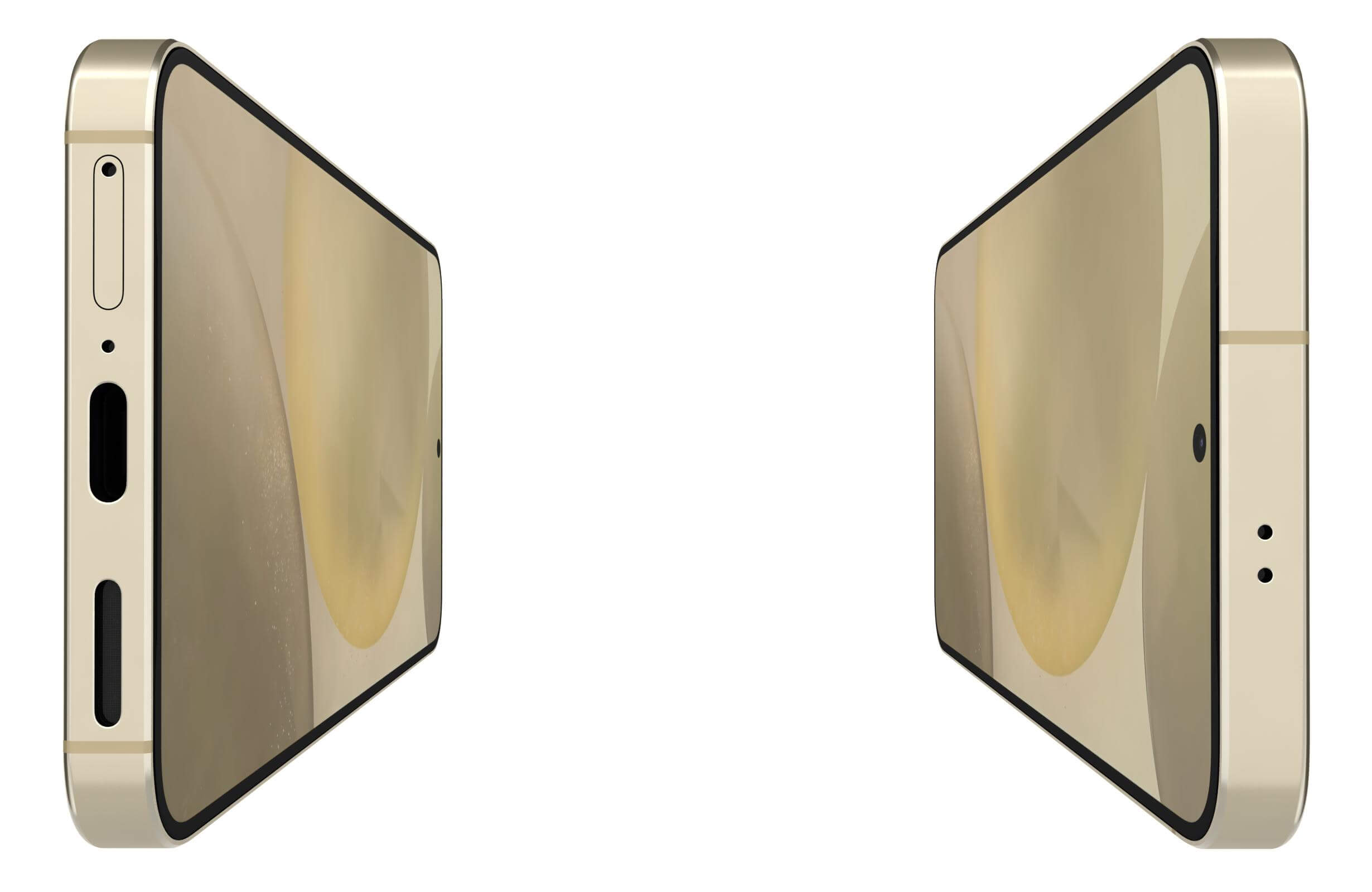 Samsung Galaxy S24 Plus Gold - 3D Model by Rever_Art