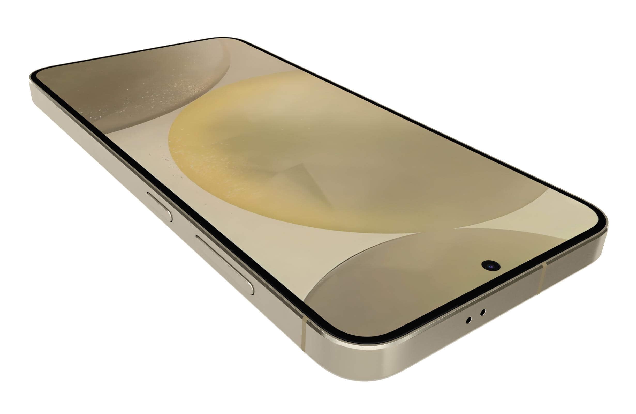 Samsung Galaxy S24 Plus Gold - 3D Model by Rever_Art