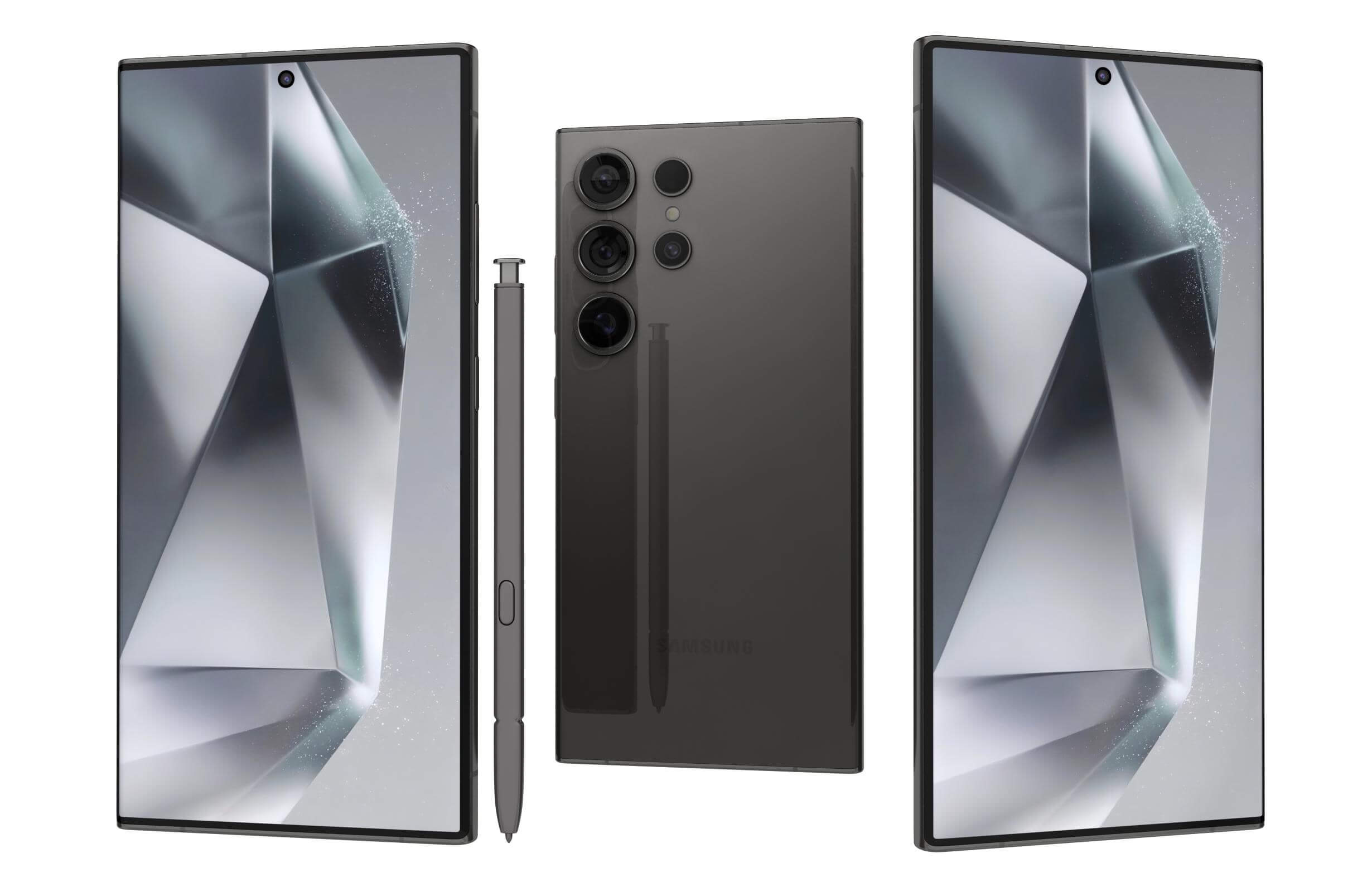 Samsung Galaxy S24 Ultra All Colors - 3D Model by Rever_Art