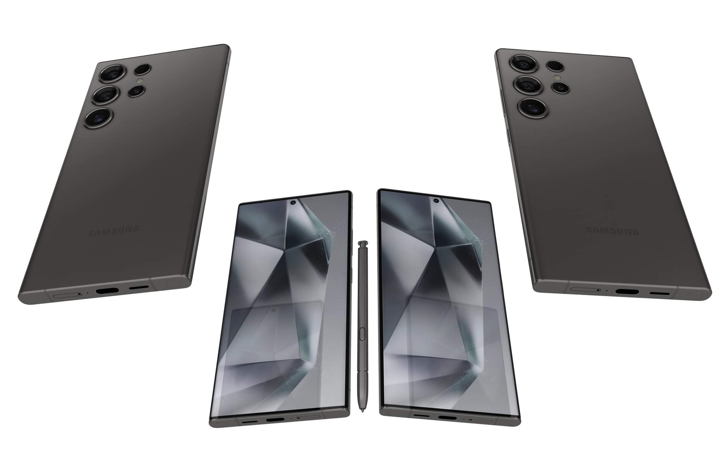 Samsung Galaxy S24 Ultra All Colors - 3D Model by Rever_Art