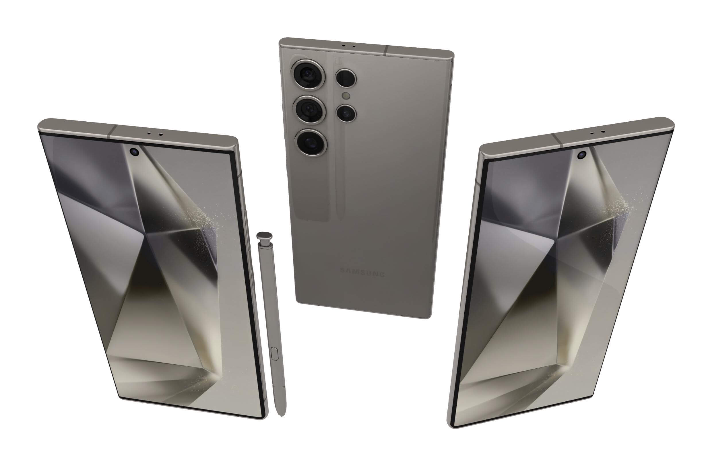 Samsung Galaxy S24 Ultra All Colors - 3D Model by Rever_Art