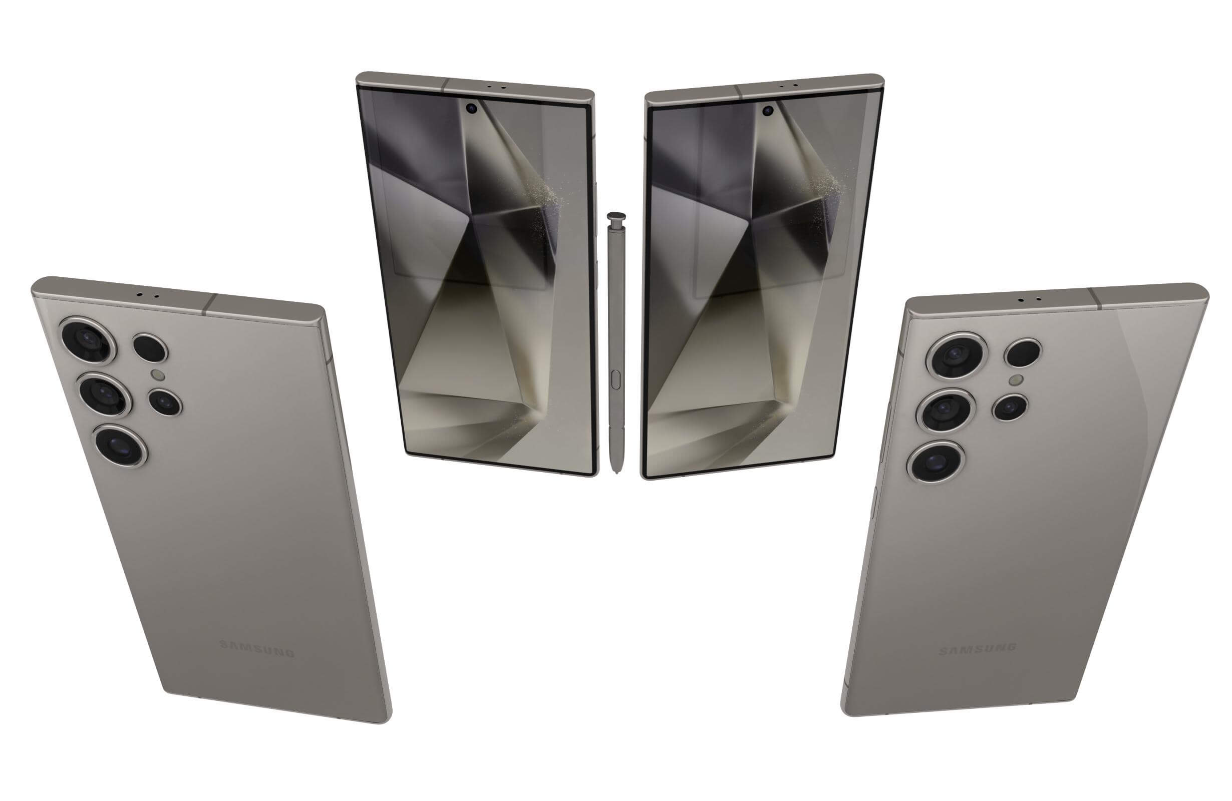 Samsung Galaxy S24 Ultra All Colors - 3D Model by Rever_Art