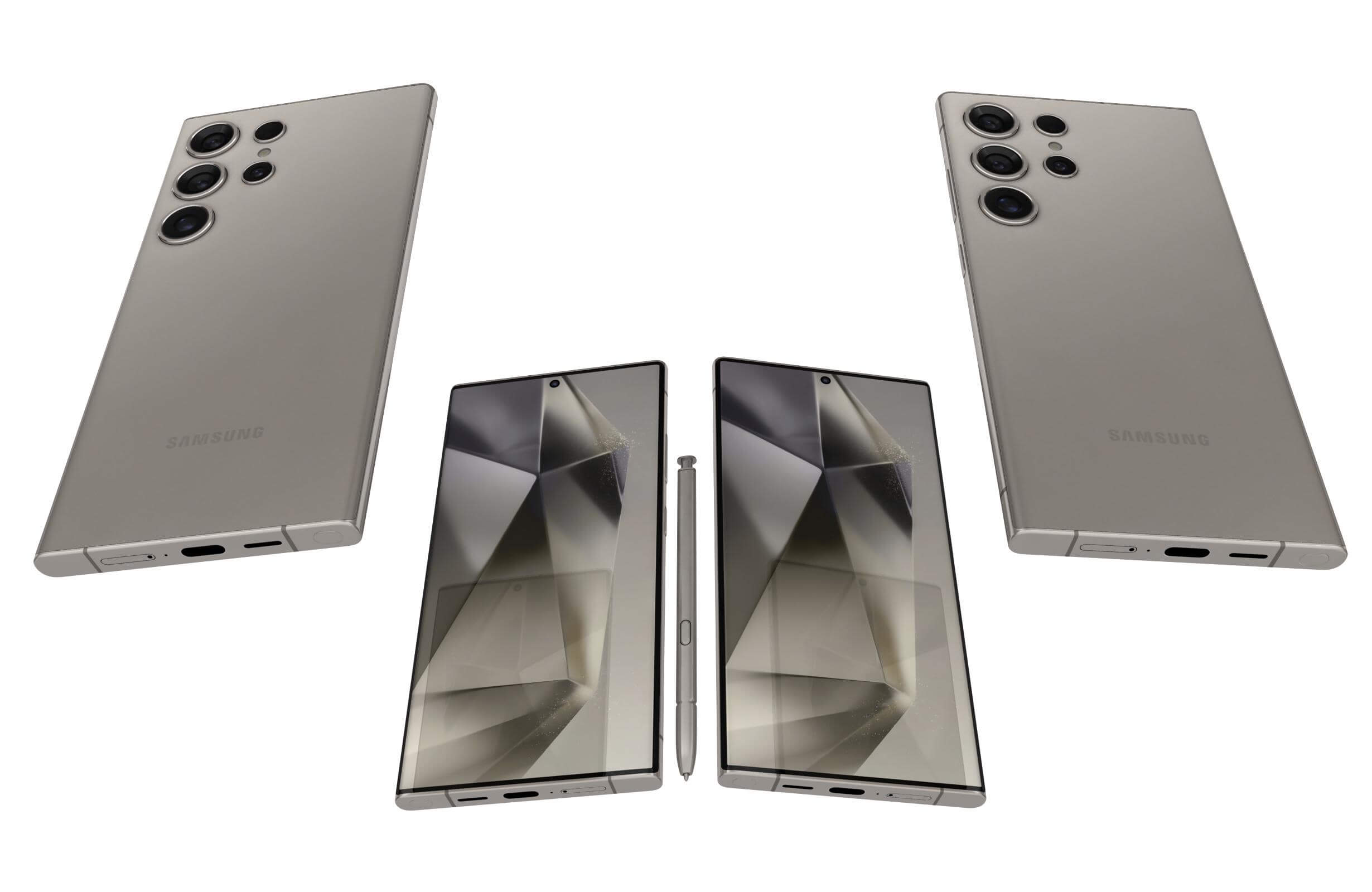 Samsung Galaxy S24 Ultra All Colors - 3D Model by Rever_Art