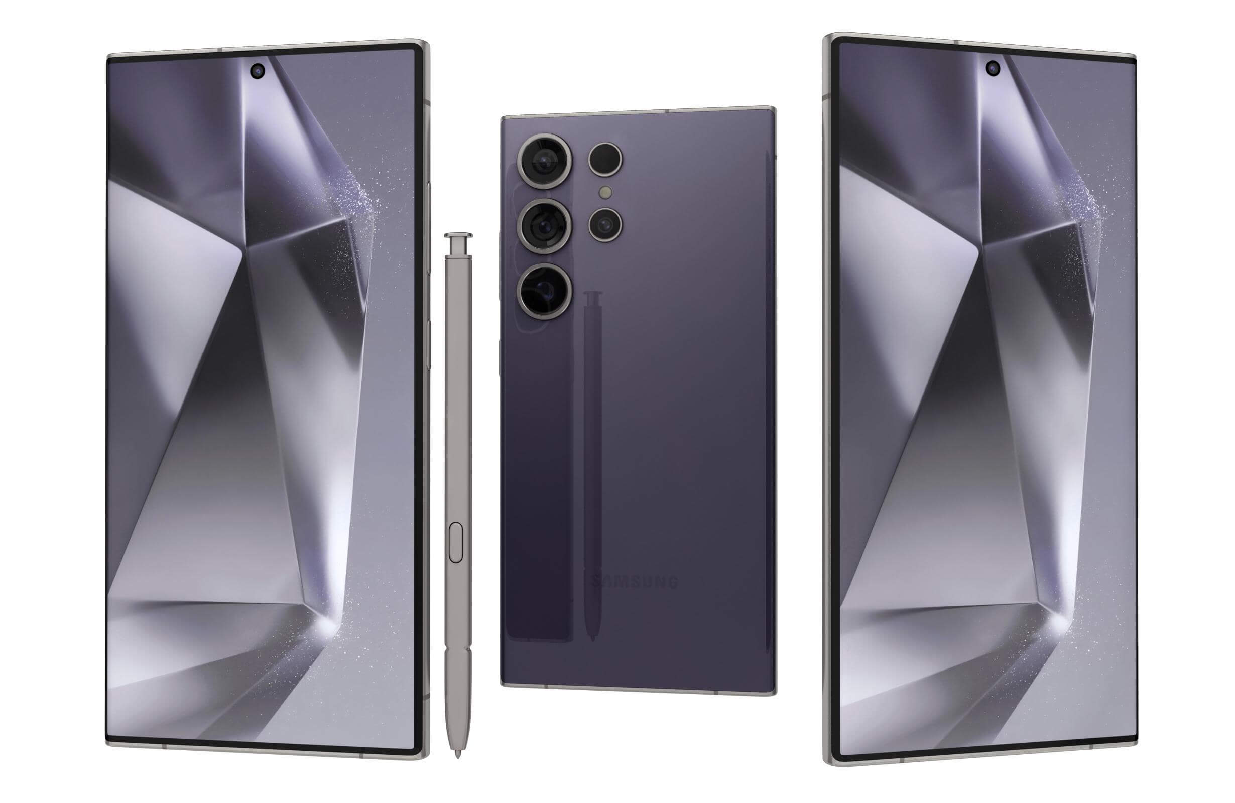 Samsung Galaxy S24 Ultra All Colors - 3D Model by Rever_Art