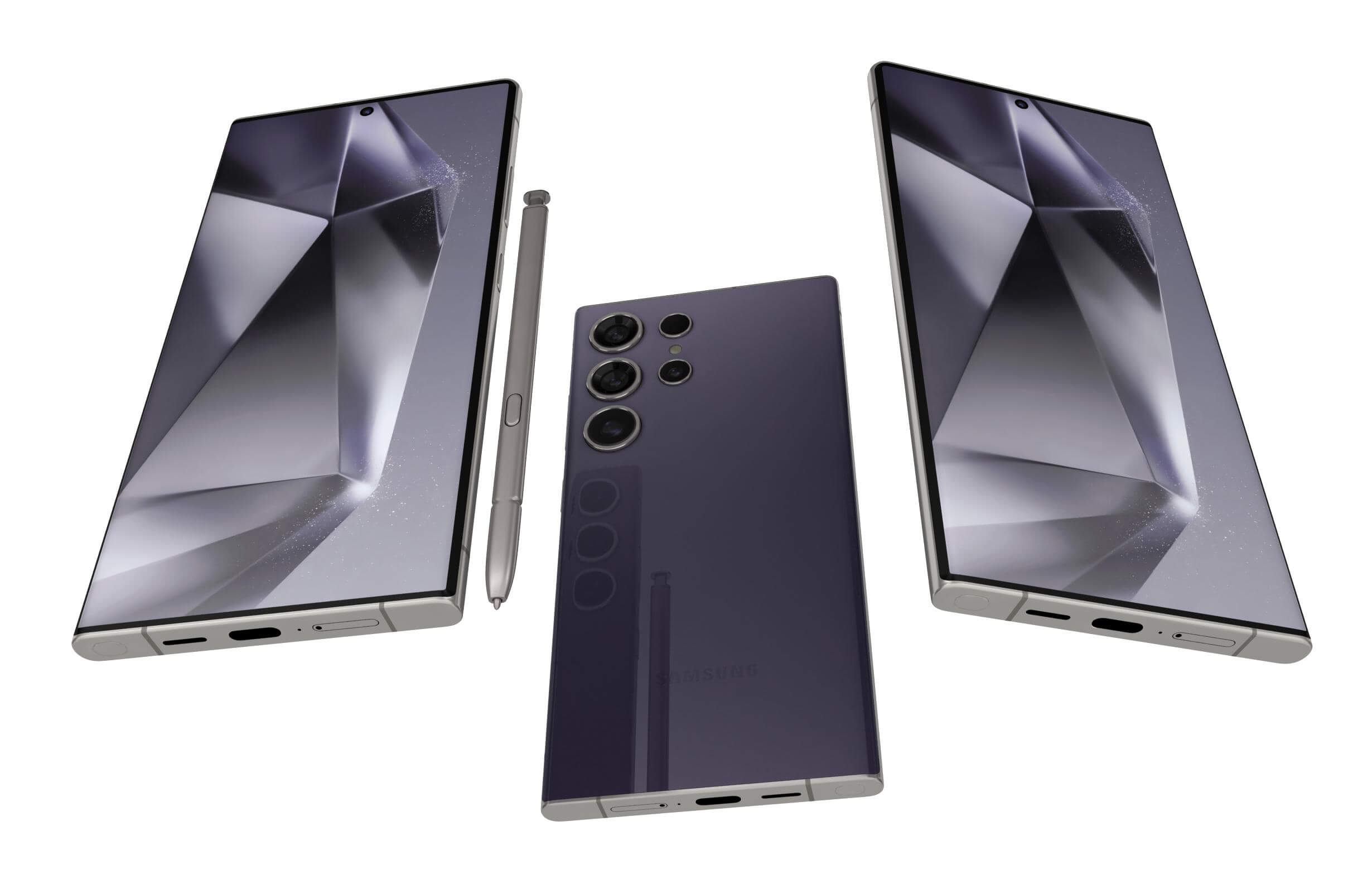 Samsung Galaxy S24 Ultra All Colors - 3D Model by Rever_Art