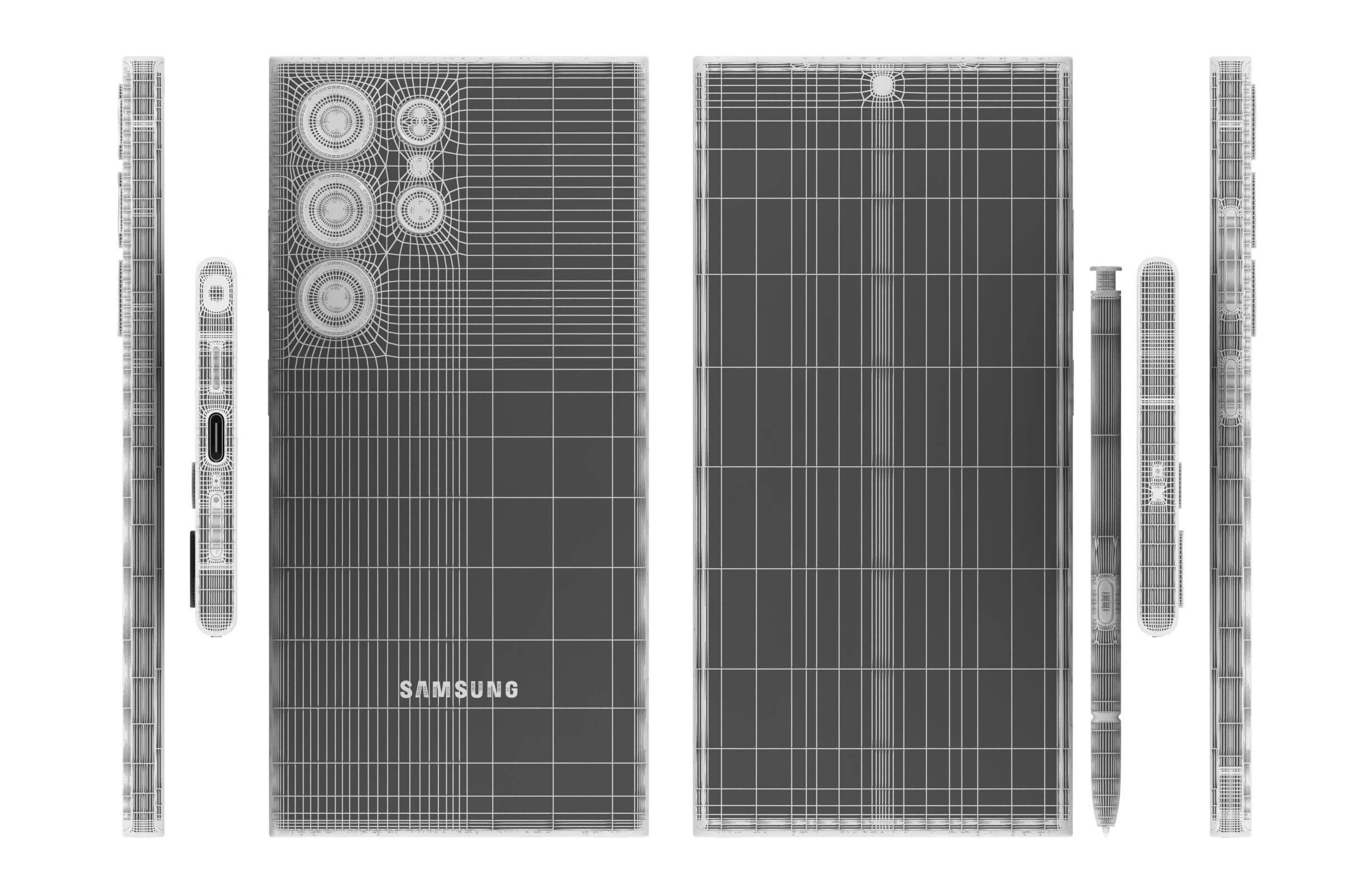 Samsung Galaxy S24 Ultra All Colors - 3D Model by Rever_Art