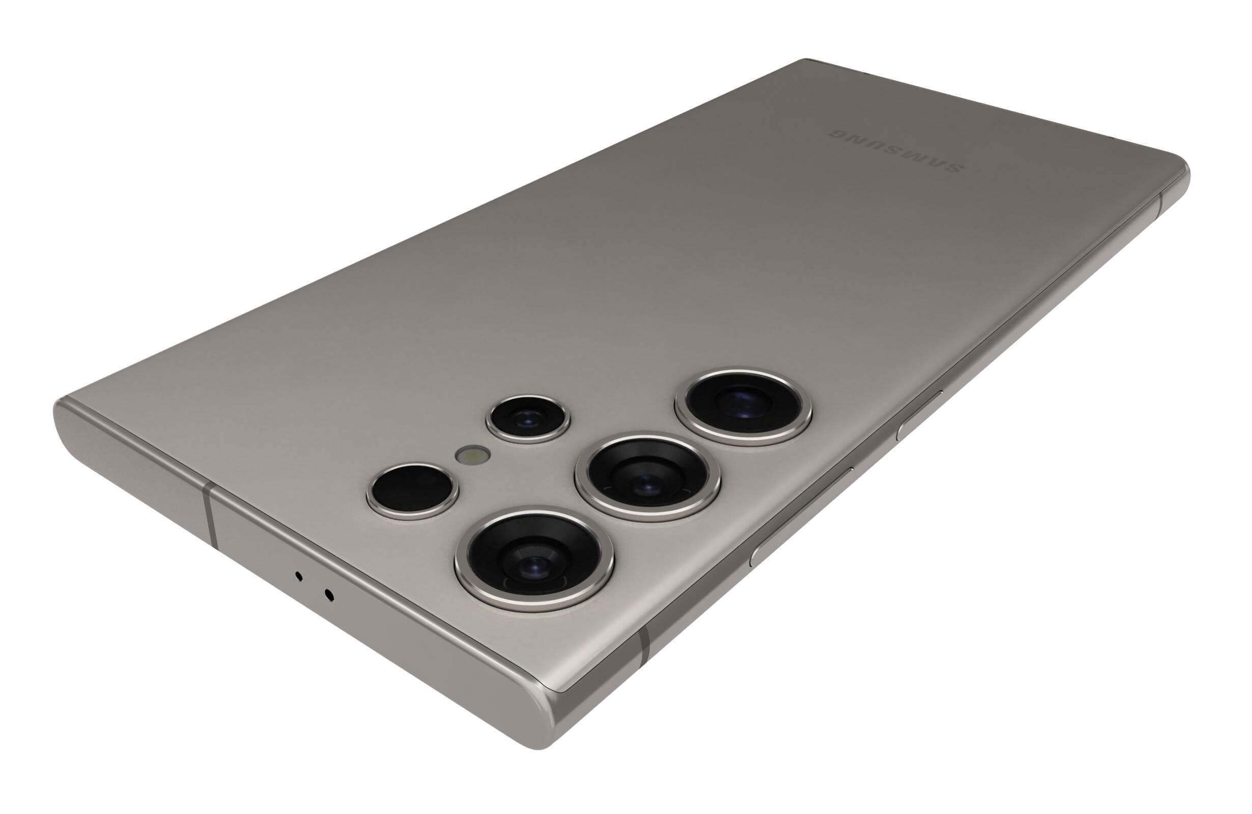 Samsung Galaxy S24 Ultra Titanium Gray Crystal - 3D Model by Rever_Art