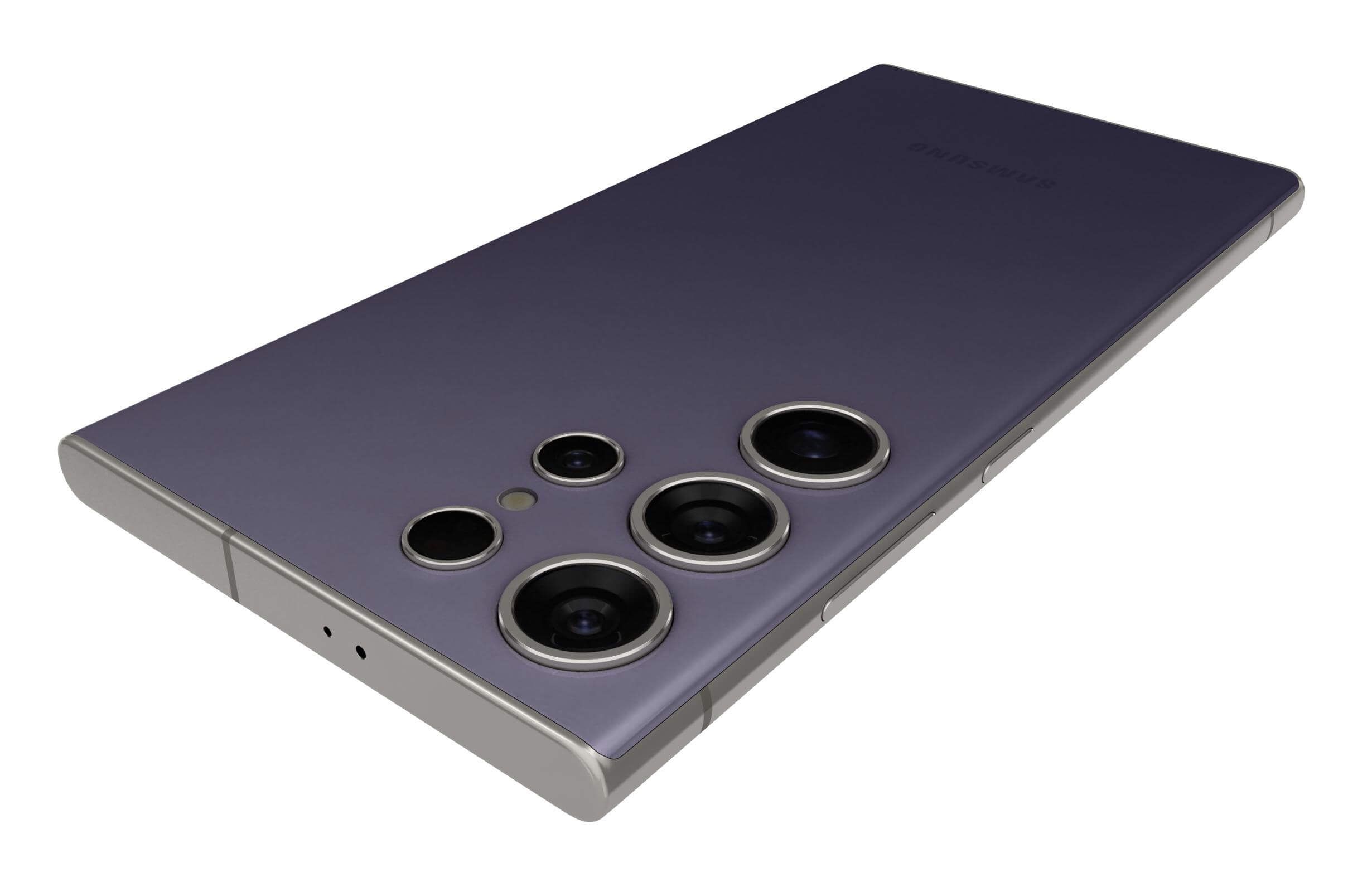 Samsung Galaxy S24 Ultra Titanium Violet Crystal - 3D Model by Rever_Art