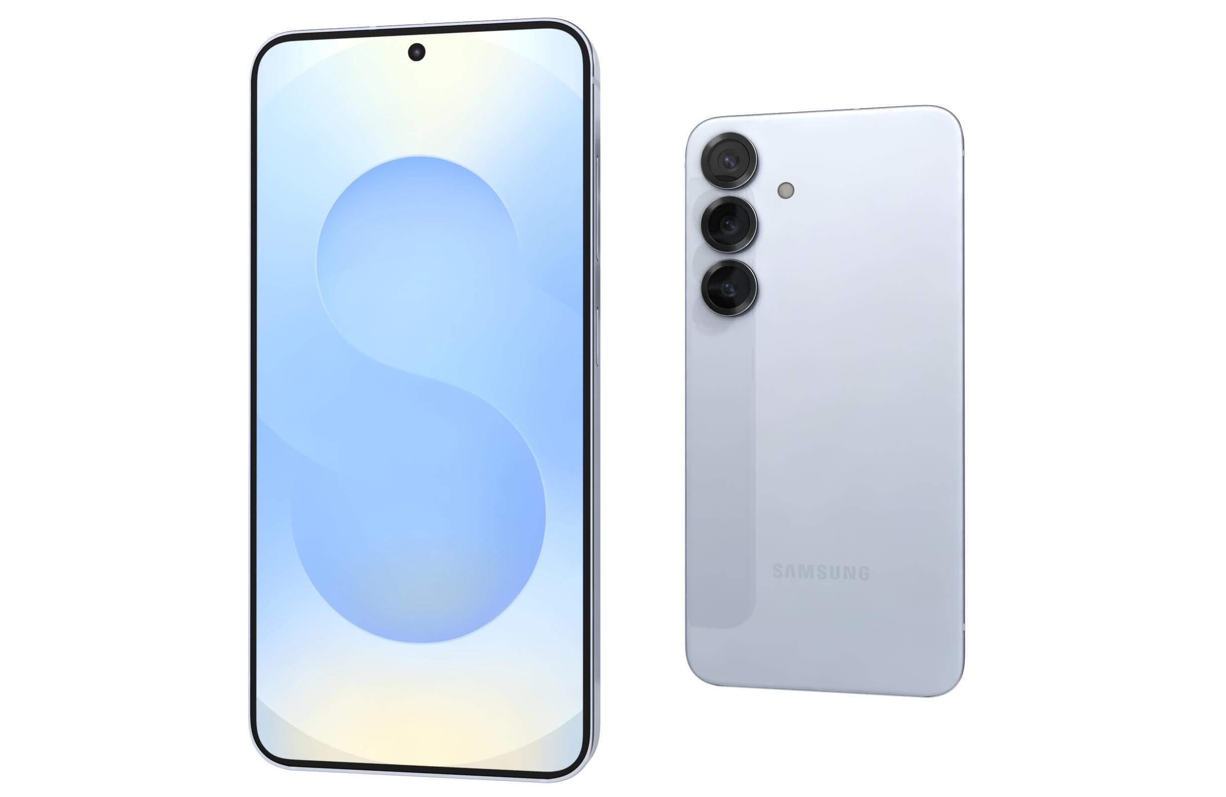 Samsung Galaxy S25 Icy Blue - 3D Model by Rever_Art