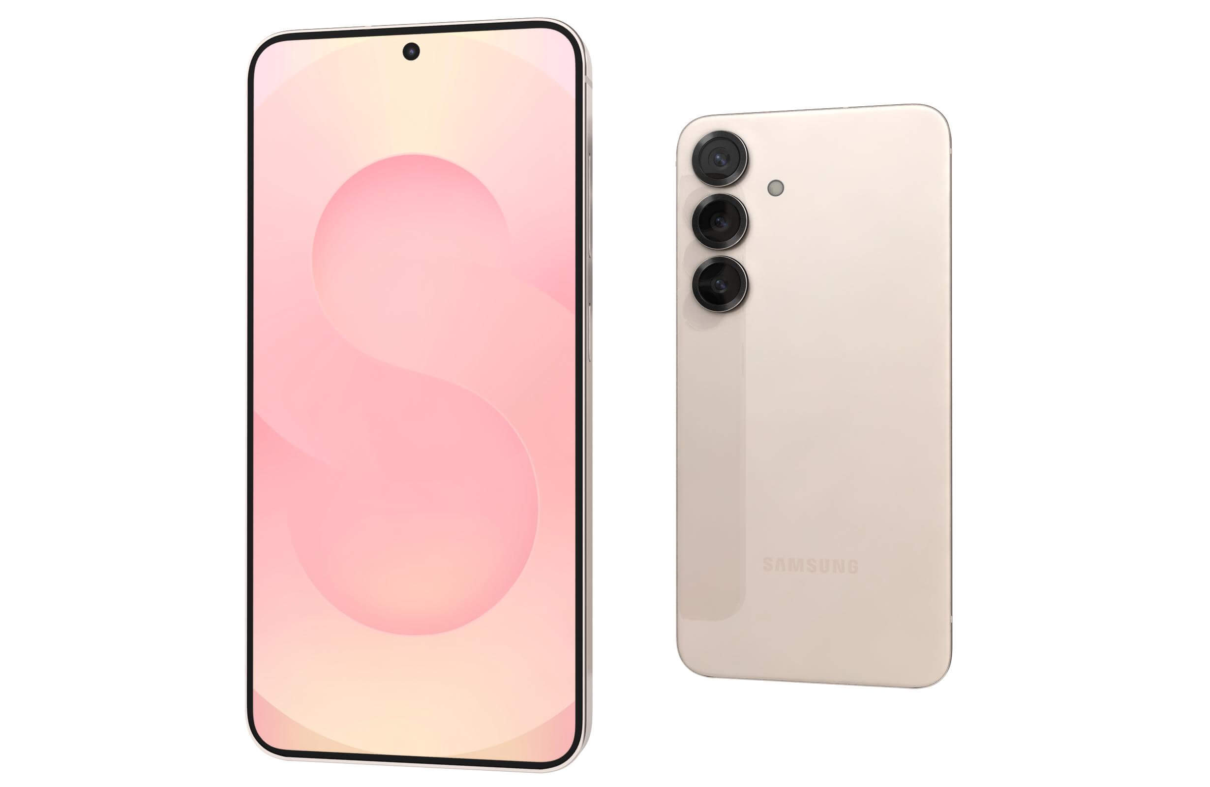 Samsung Galaxy S25 Pink Gold - 3D Model by Rever_Art