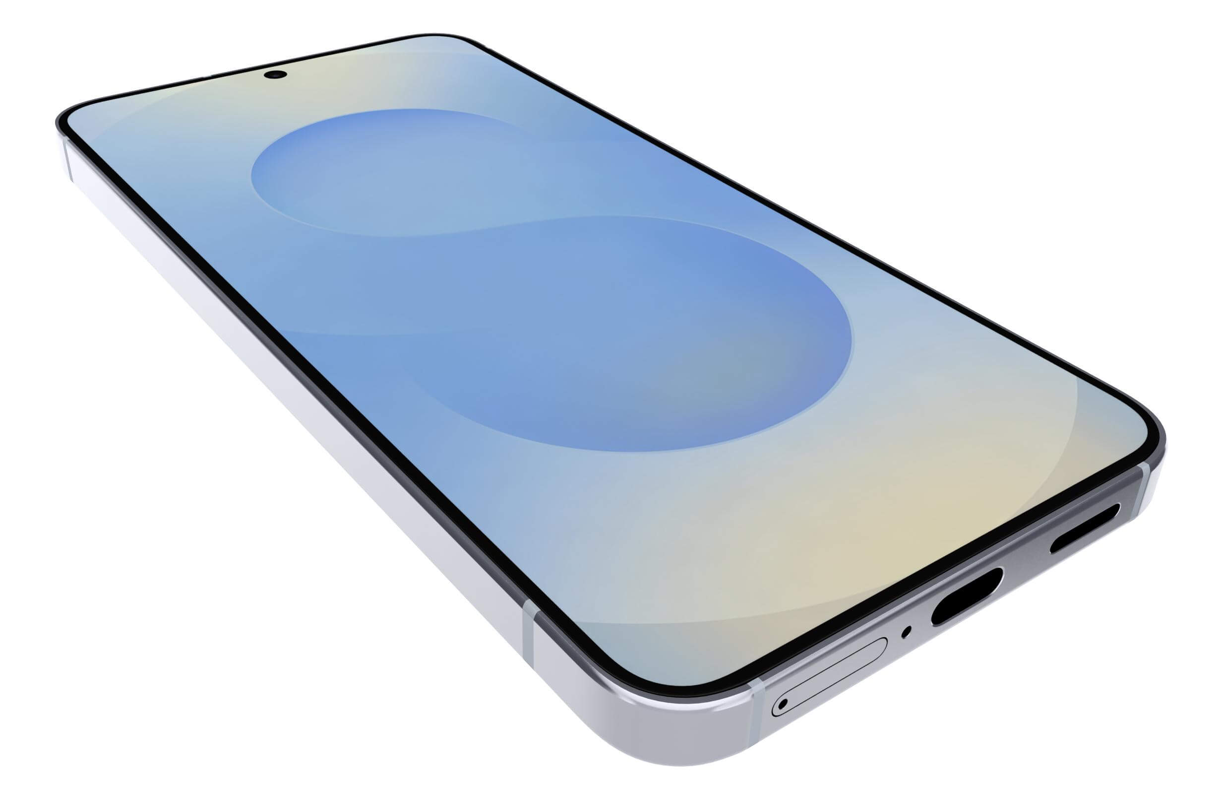 Samsung Galaxy S25 Plus Icy Blue - 3D Model by Rever_Art