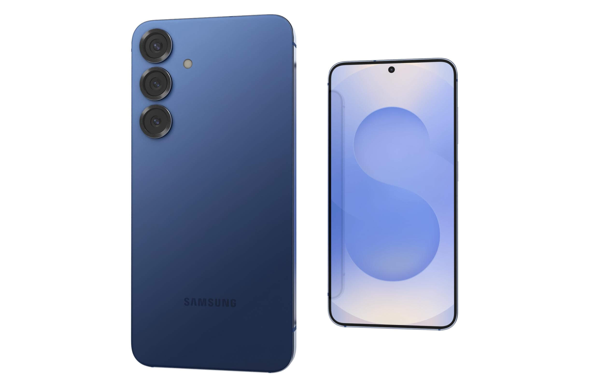 Samsung Galaxy S25 Plus Navy - 3D Model by Rever_Art