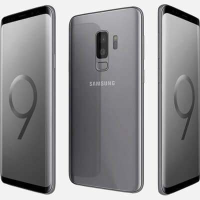 Samsung Galaxy S9 Plus Titanium Gray - 3D Model by Rever_Art