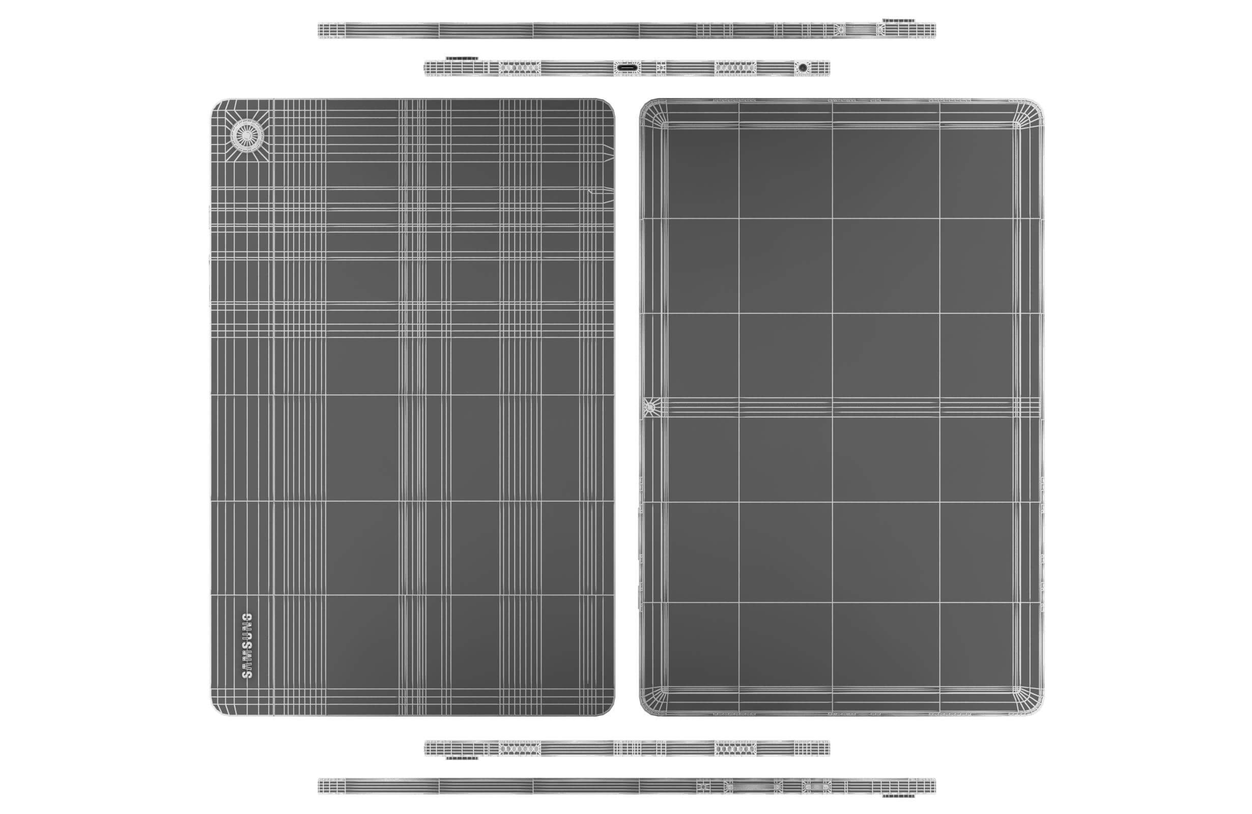 Samsung Galaxy Tab A9 Plus All Colors - 3D Model by Rever_Art