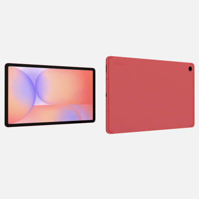 Samsung Galaxy Tab S10 Lite Red - 3D Model by Rever_Art