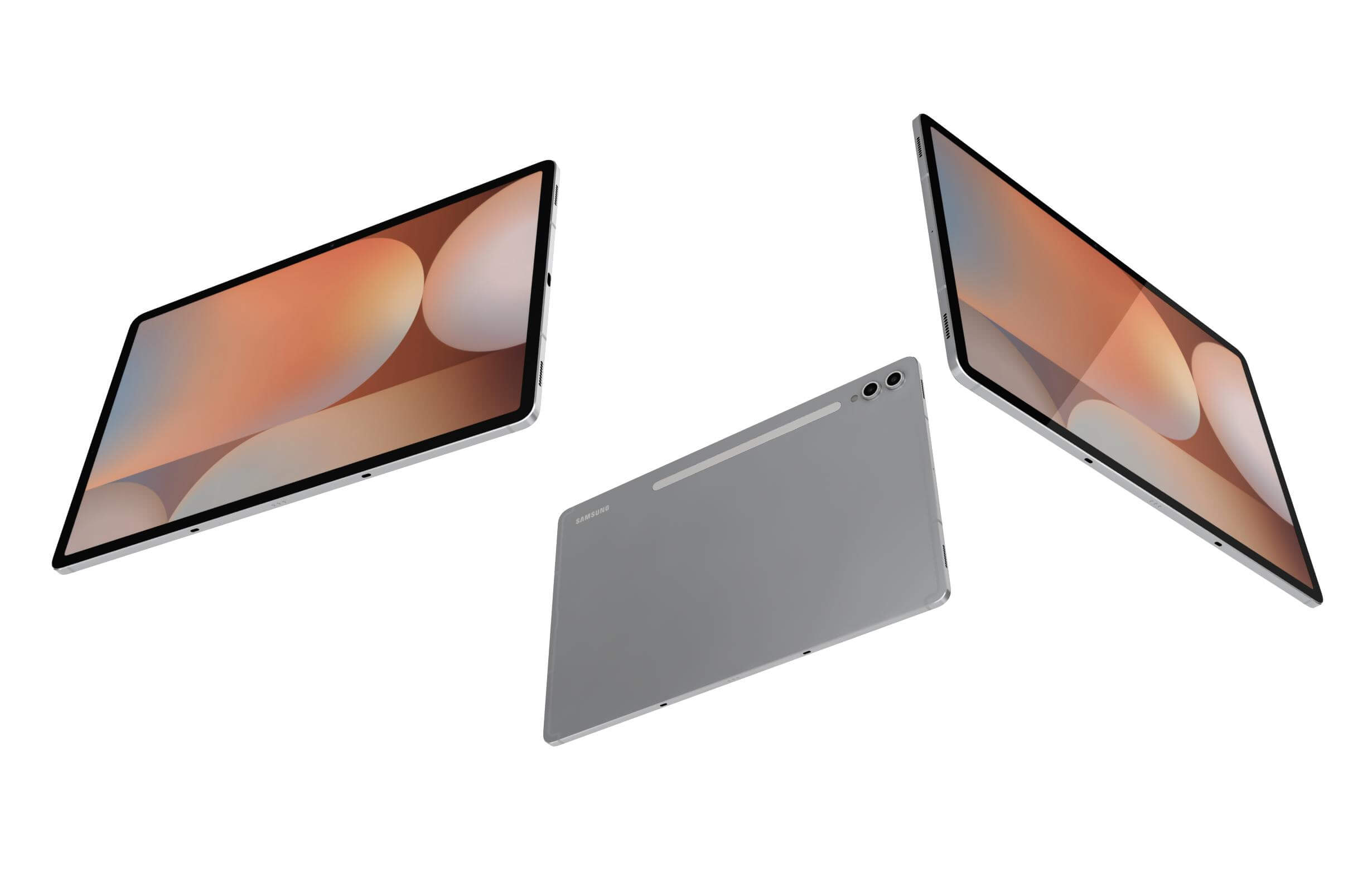 Samsung Galaxy Tab S10 Plus Platinum Silver - 3D Model by Rever_Art