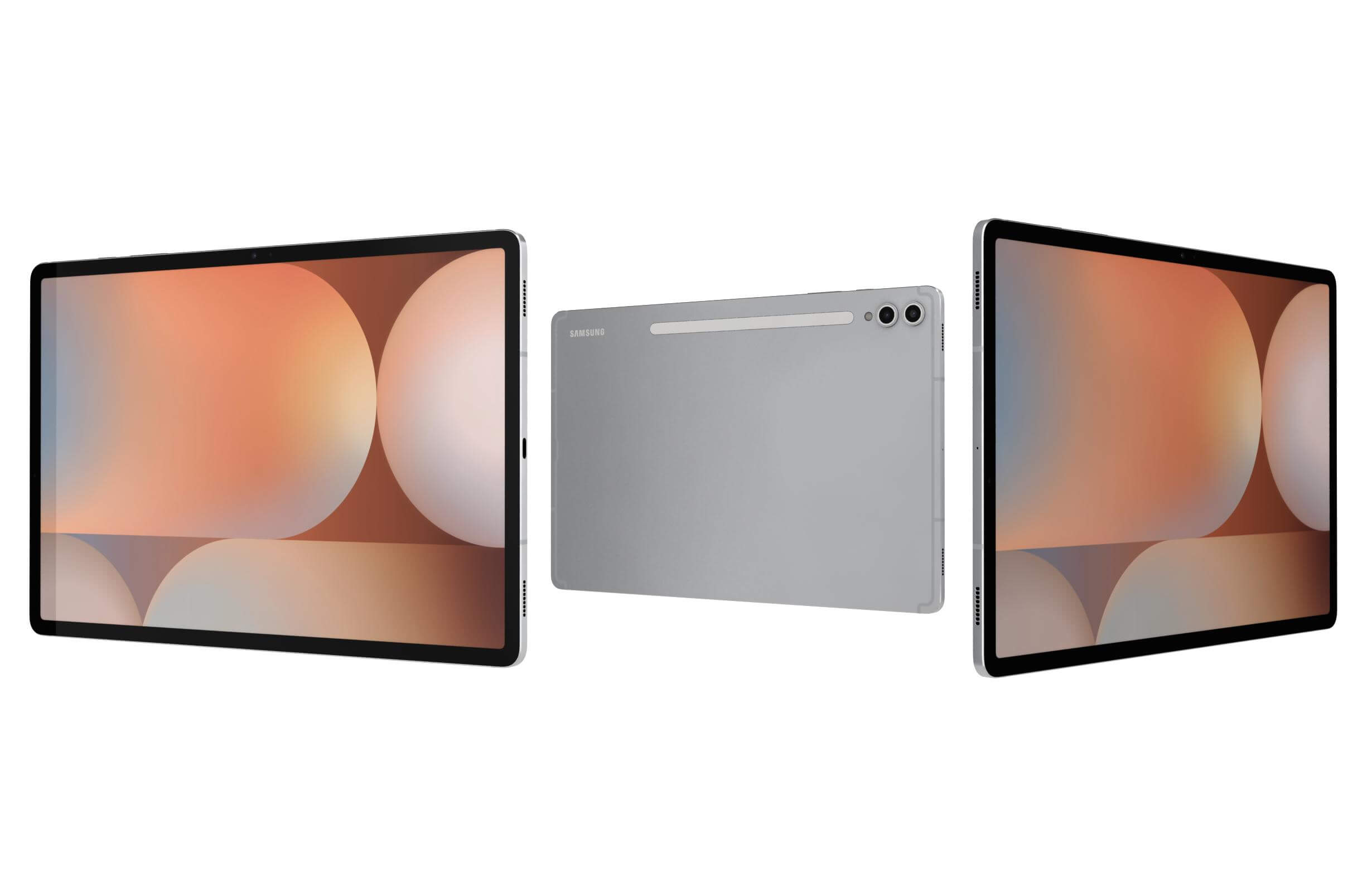 Samsung Galaxy Tab S10 Plus Moonstone Gray Platinum Silver - 3D Model ...