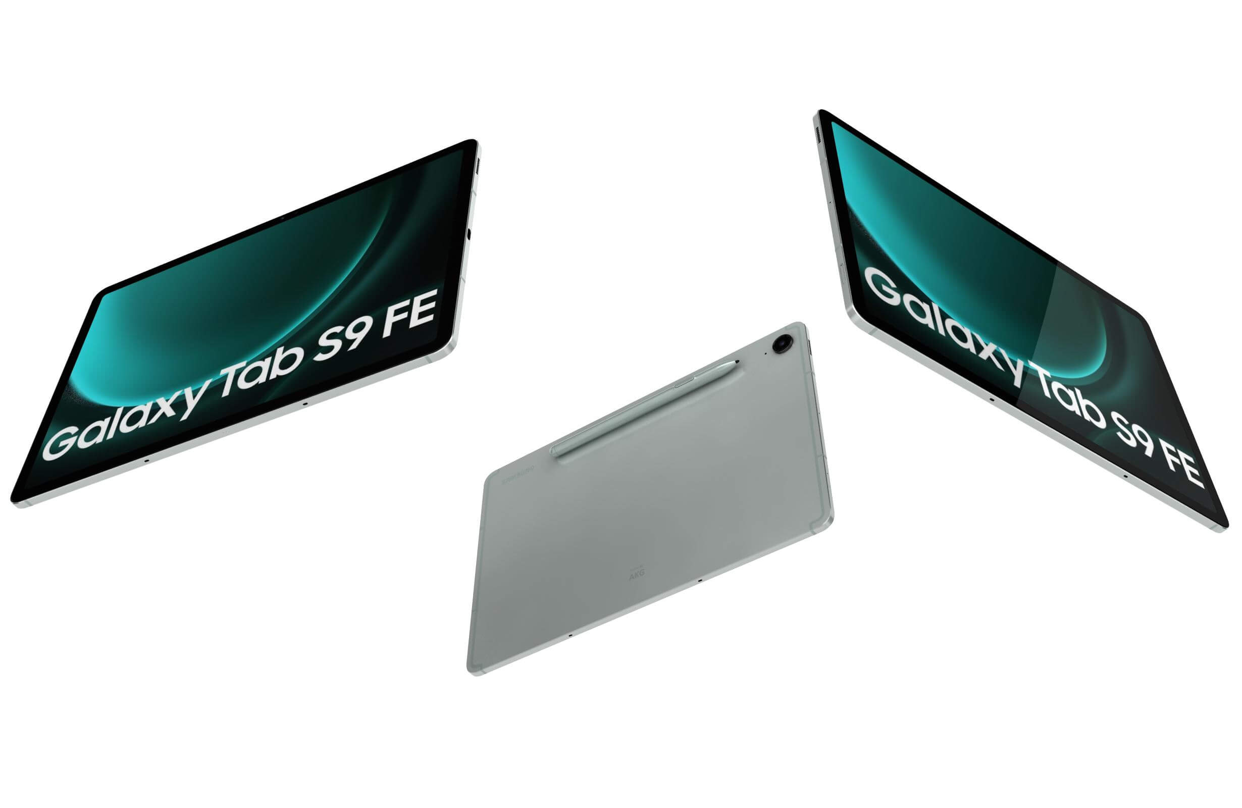 Samsung Galaxy Tab S9 FE Green - 3D Model by Rever_Art