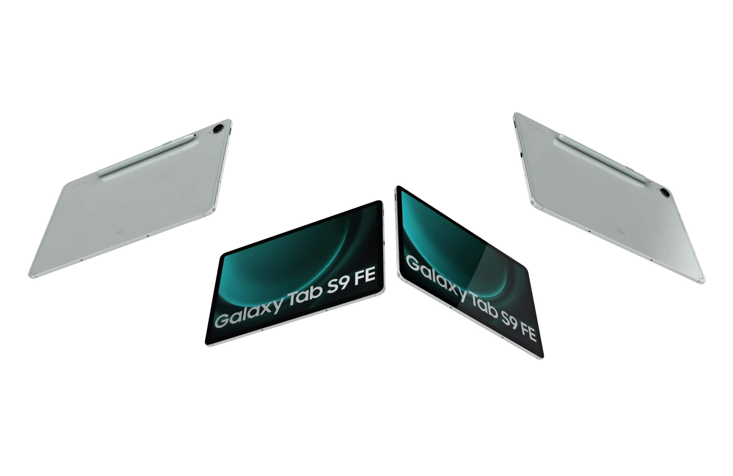 Samsung Galaxy Tab S9 FE Green - 3D Model by Rever_Art