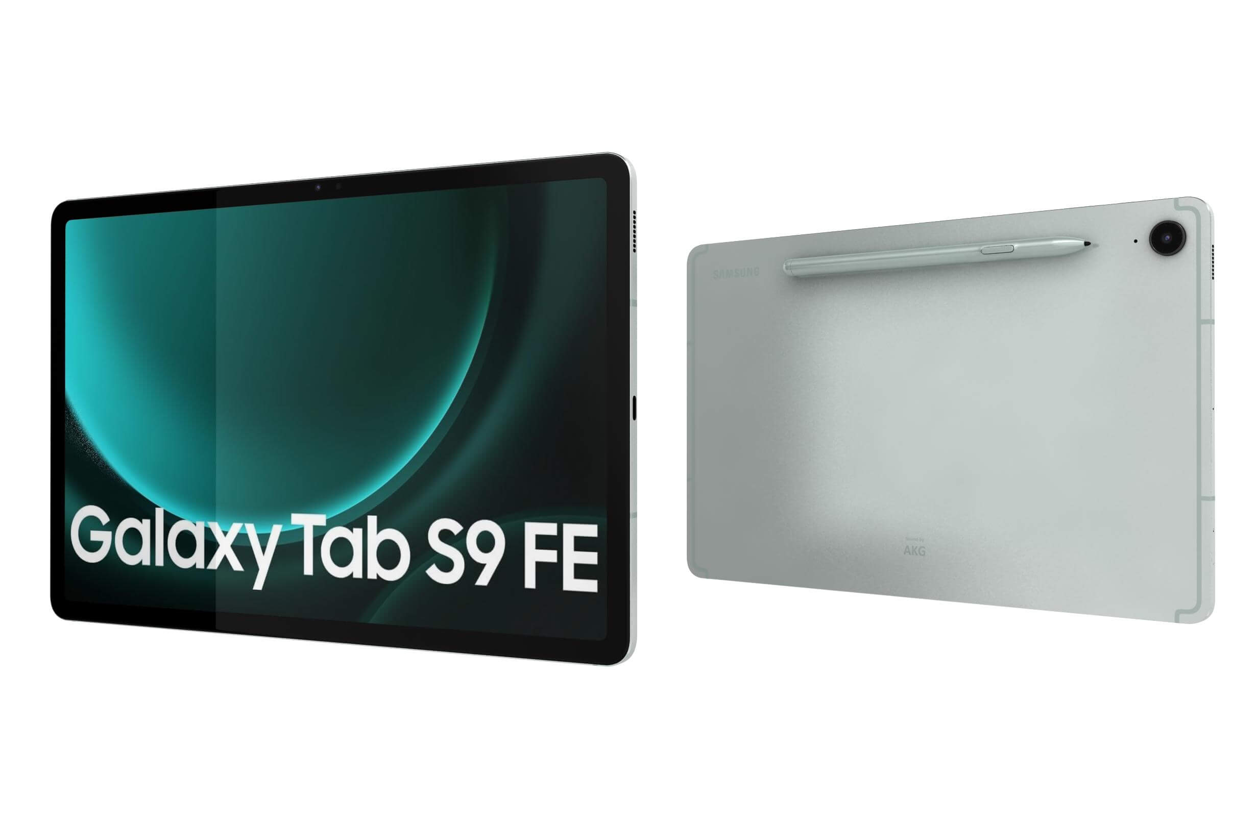 Samsung Galaxy Tab S9 FE Green - 3D Model by Rever_Art