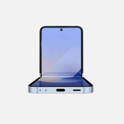 Samsung Galaxy Z Flip 6 Blue - 3D Model by Rever_Art