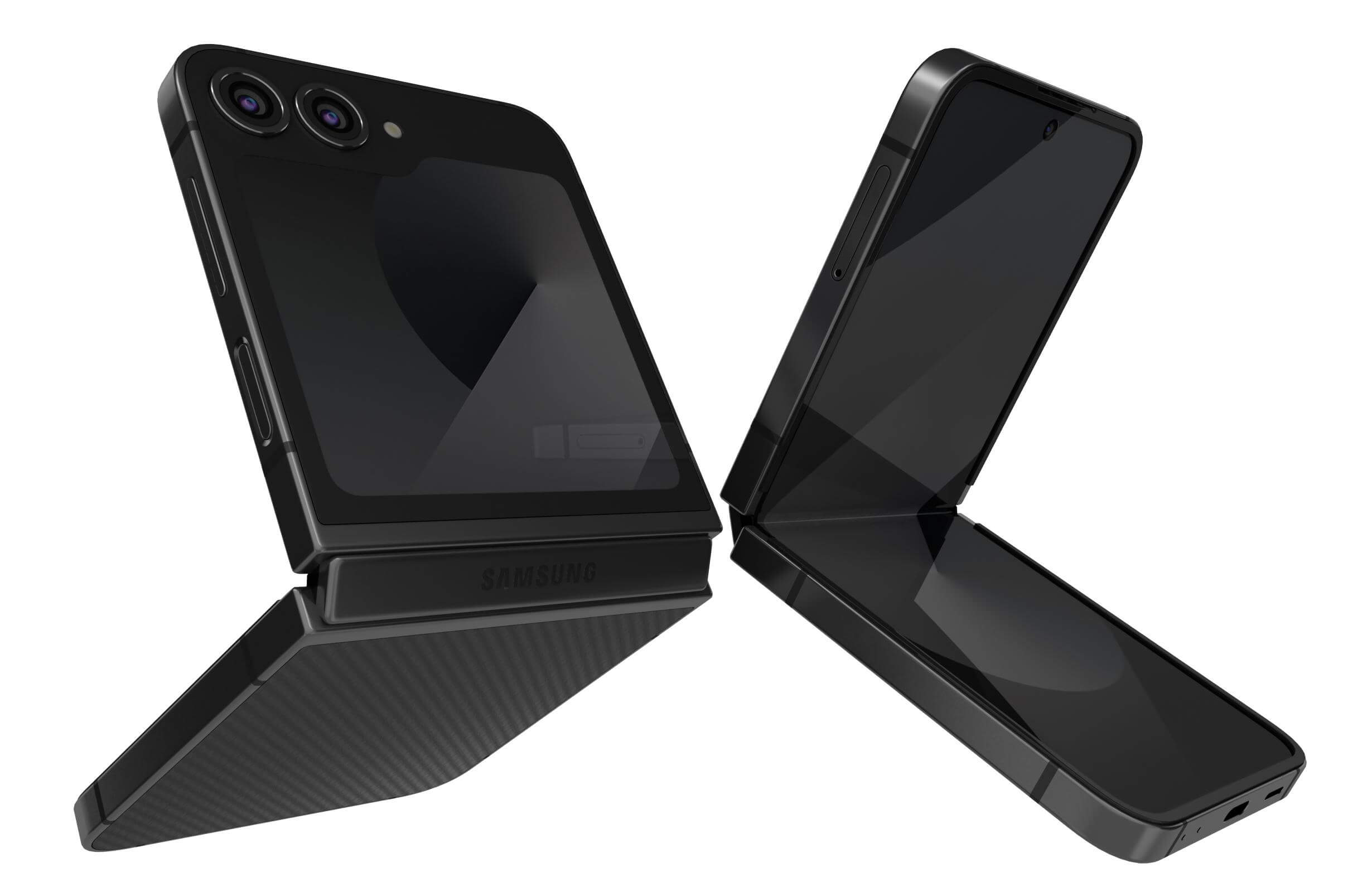 Samsung Galaxy Z Flip 6 Crafted Black - 3D Model by Rever_Art