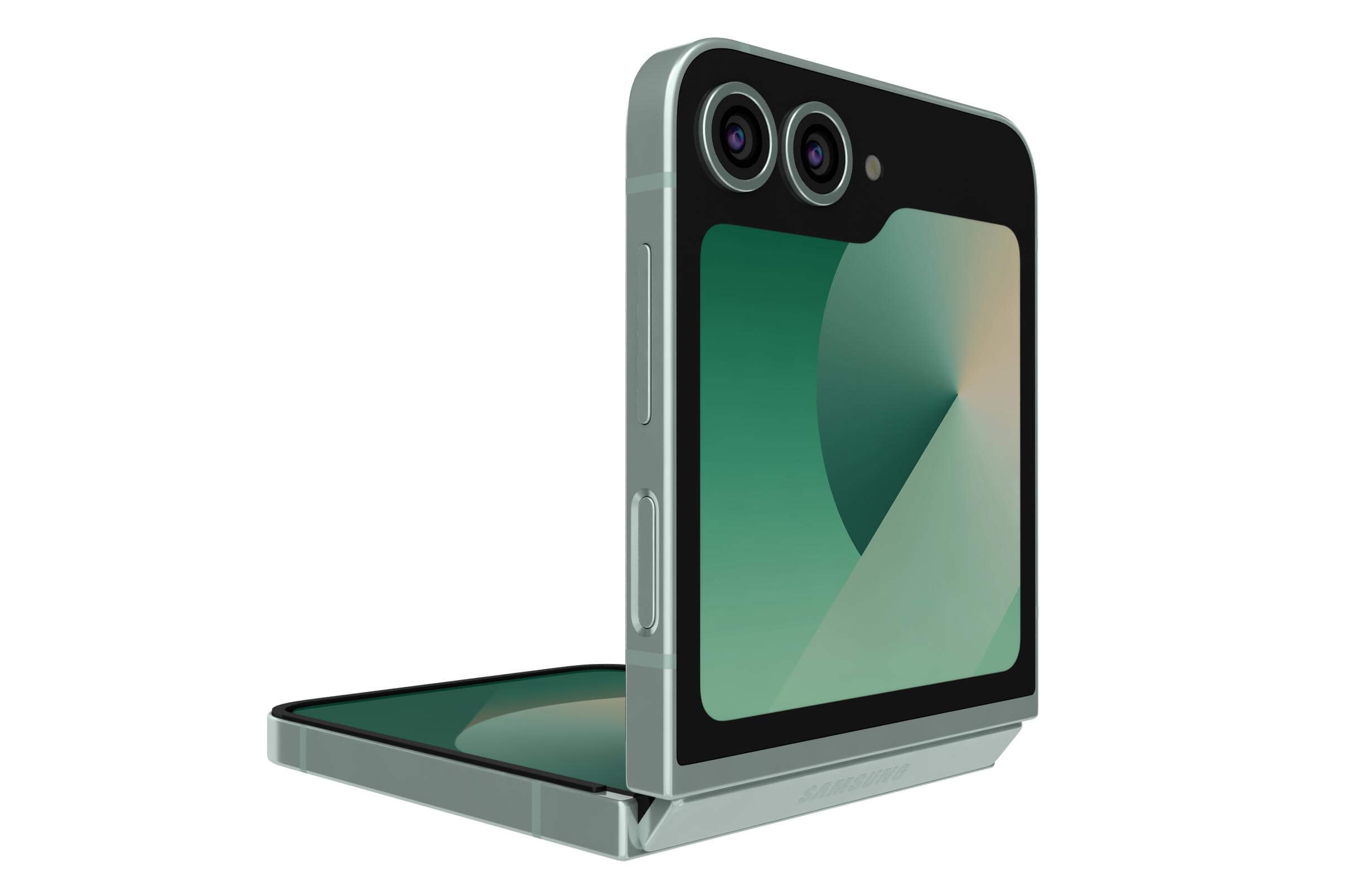 Samsung Galaxy Z Flip 6 Mint - 3D Model by Rever_Art