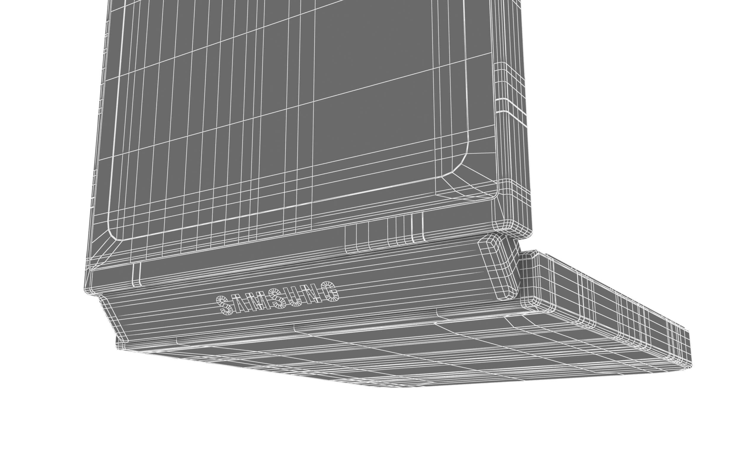 Samsung Galaxy Z Flip 6 Silver Shadow - 3D Model by Rever_Art