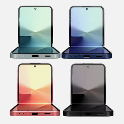 Samsung Galaxy Z Flip7 All Colors - 3D Model by Rever_Art