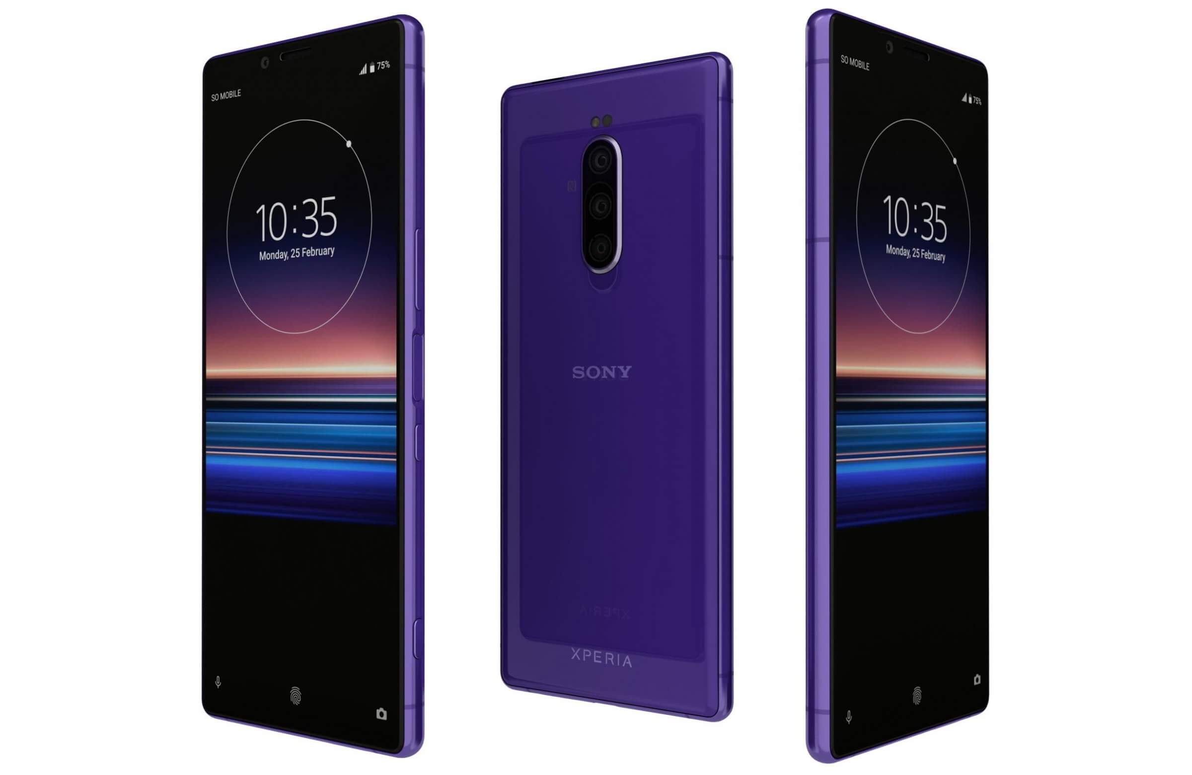 Sony Xperia 1 All Colors - 3D Model by Rever_Art