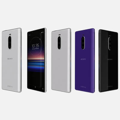 Sony Xperia 1 All Colors - 3D Model by Rever_Art