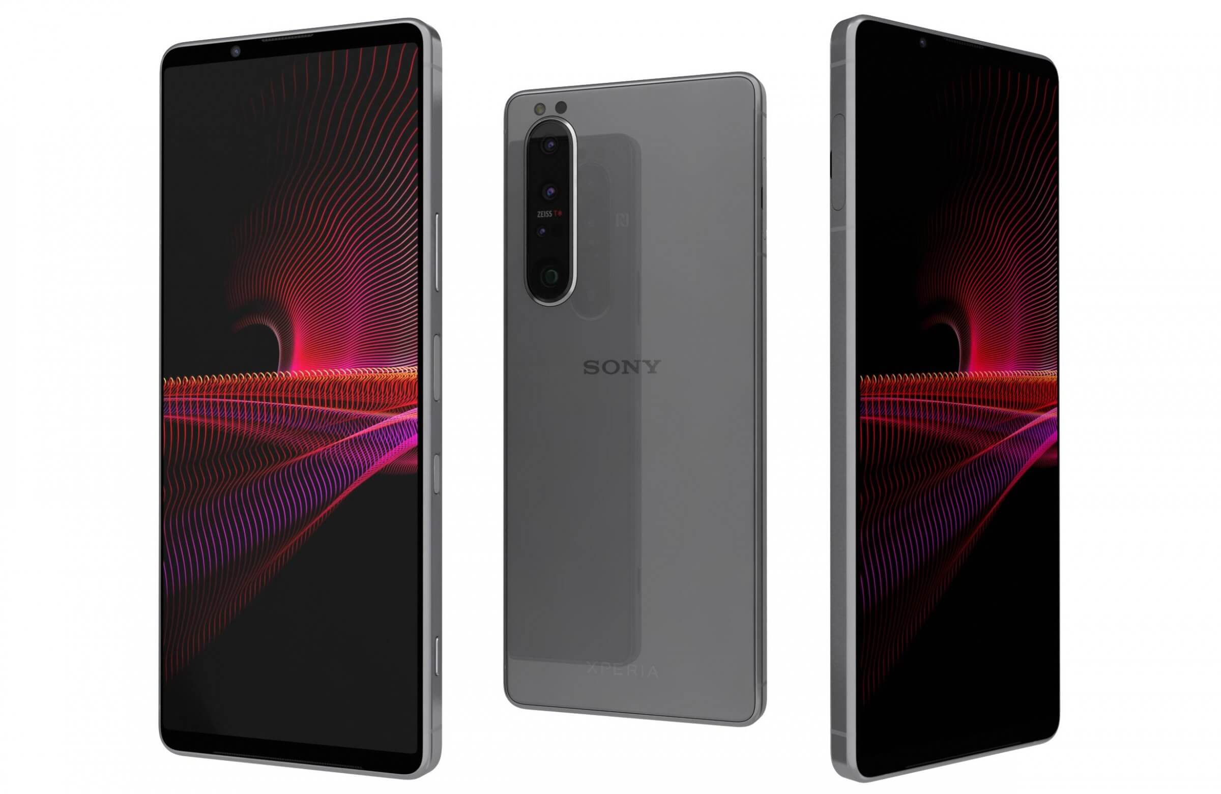 Sony Xperia 1 III Frosted Gray - 3D Model by Rever_Art