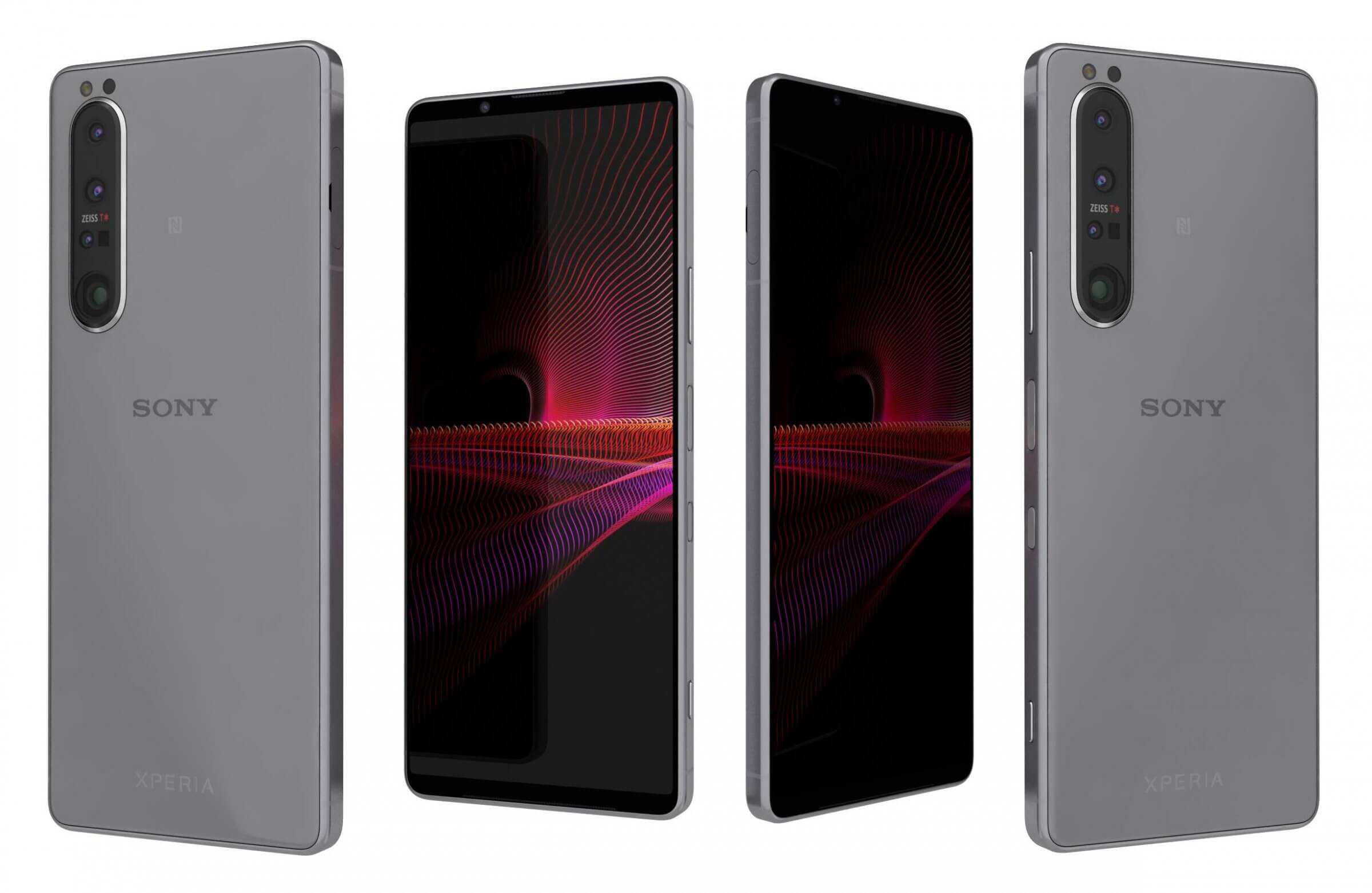 Sony Xperia 1 III Frosted Gray - 3D Model by Rever_Art