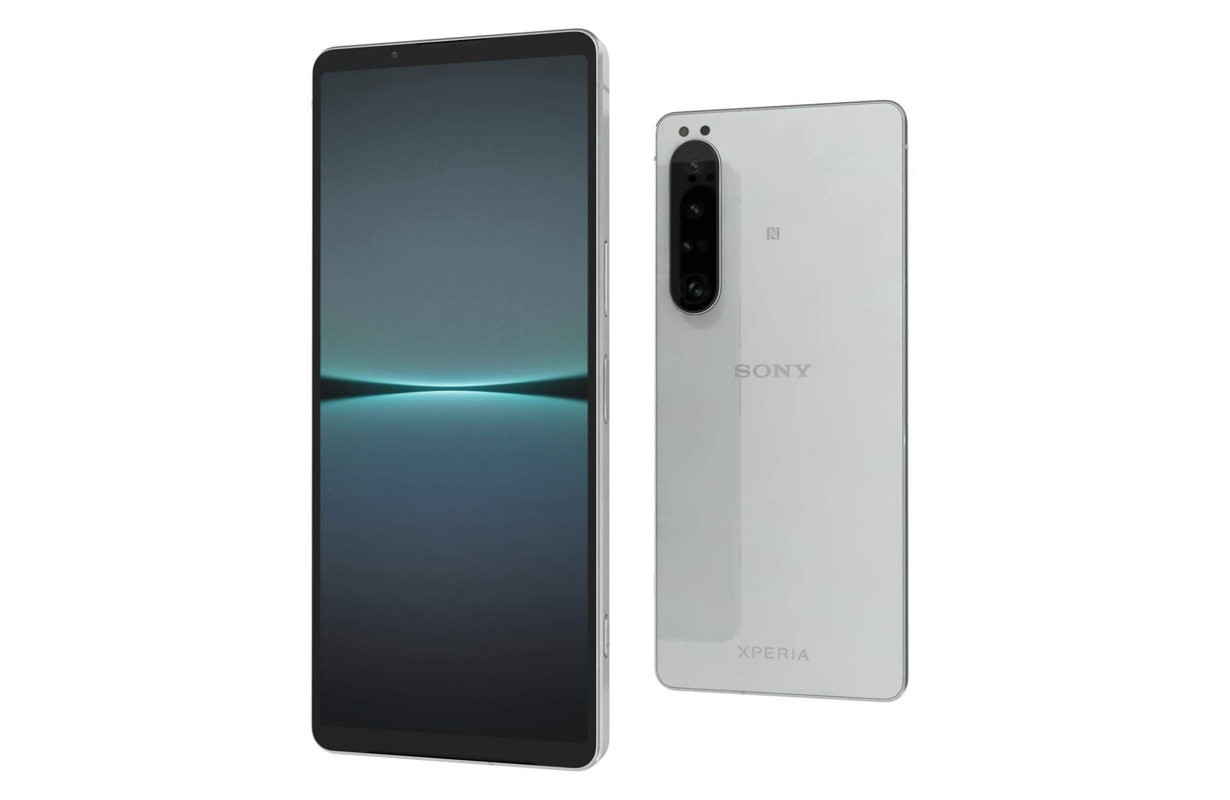 Sony Xperia 1 IV White - 3D Model by Rever_Art