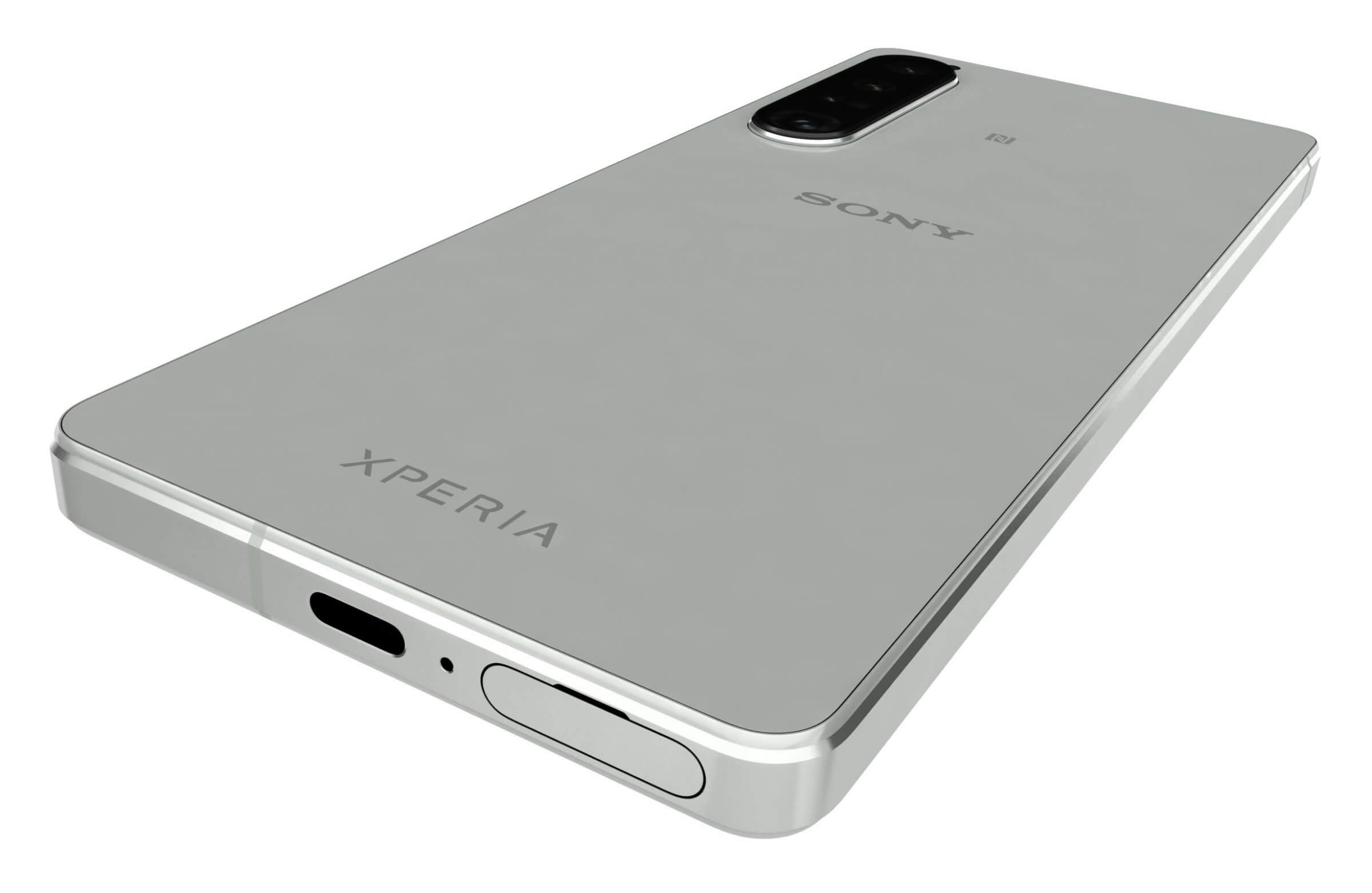 Sony Xperia 1 IV White - 3D Model by Rever_Art