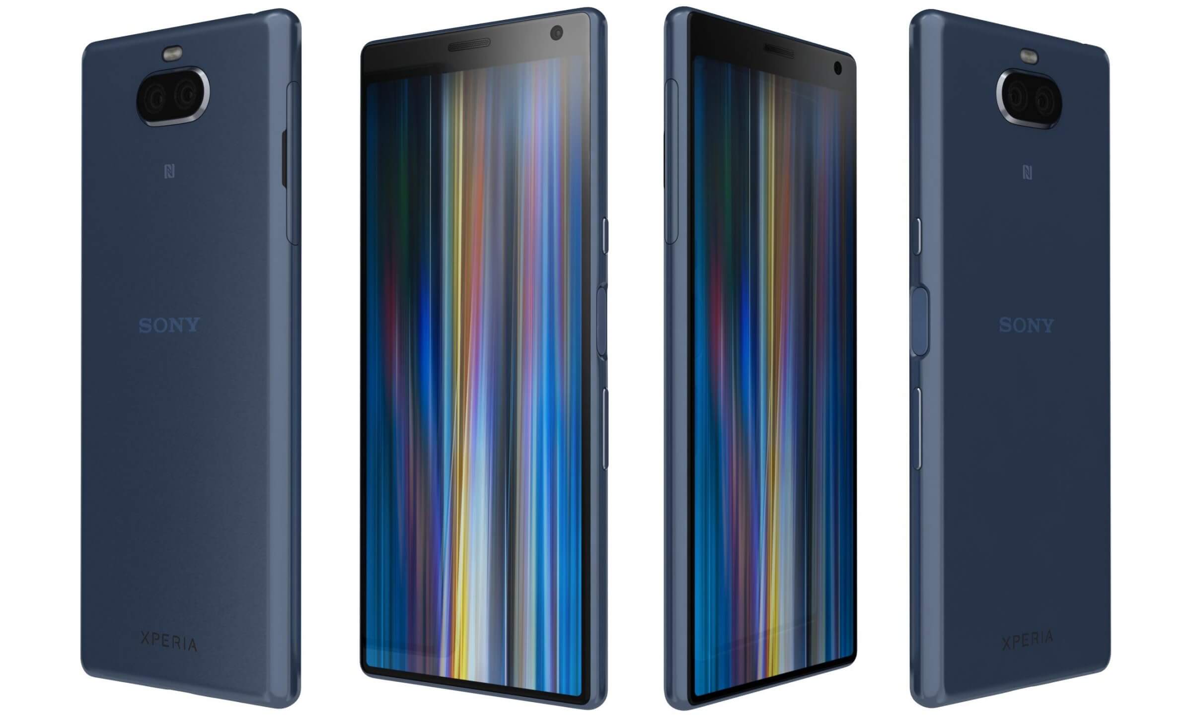 Sony Xperia 10 All Colors - 3D Model by Rever_Art