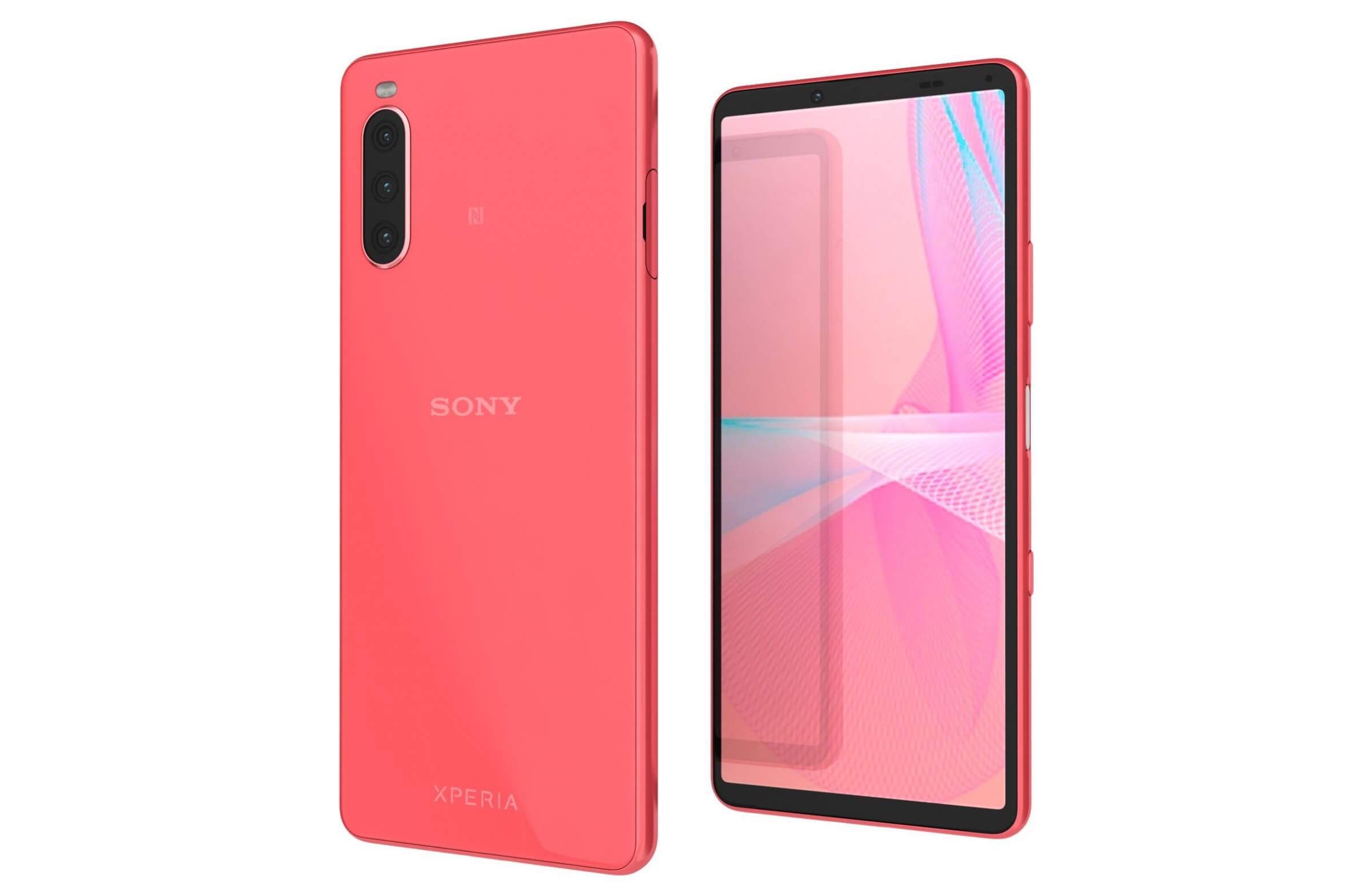 Sony Xperia 10 III Pink - 3D Model by Rever_Art
