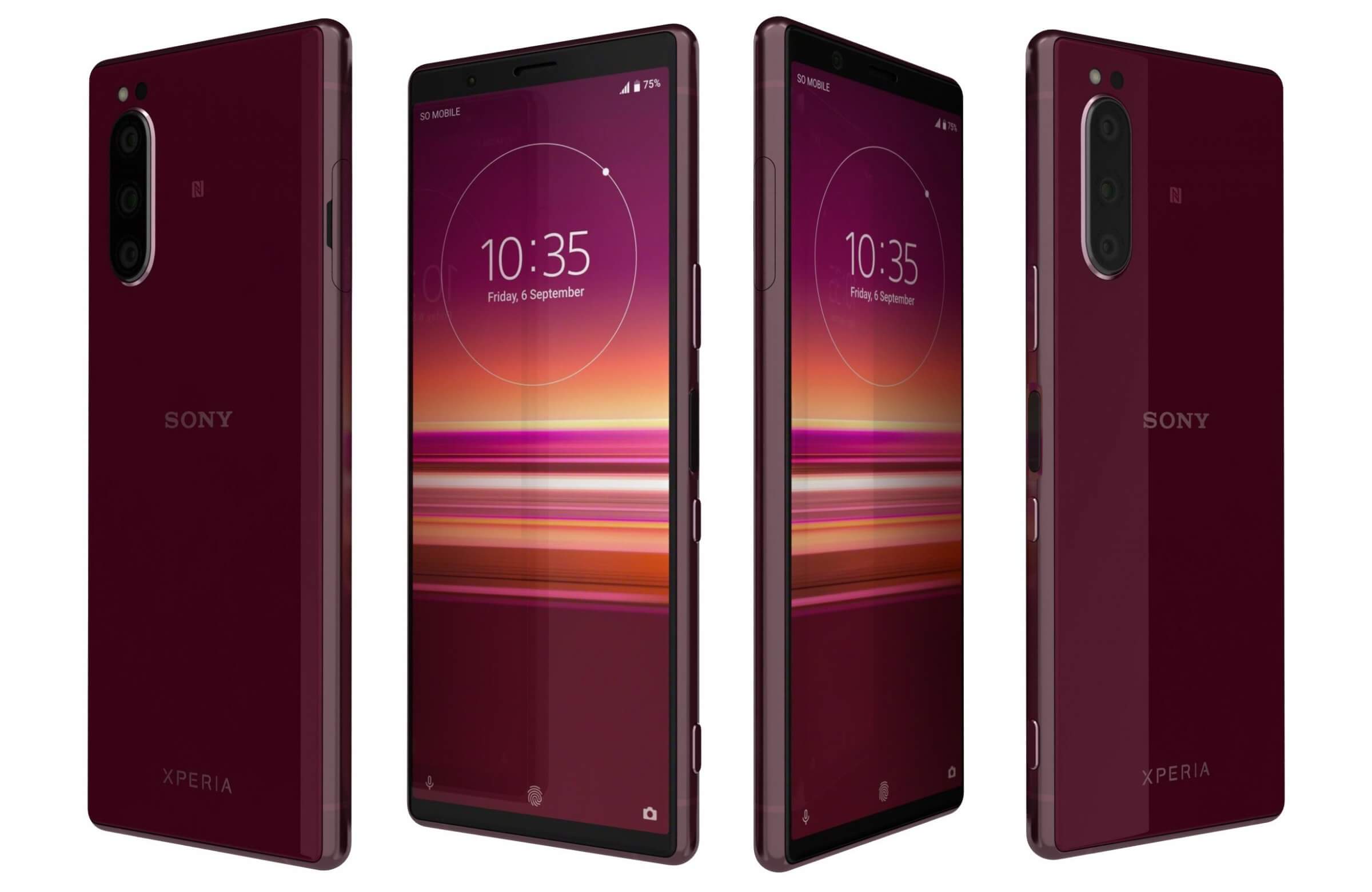 Sony Xperia 5 All Colors - 3D Model by Rever_Art