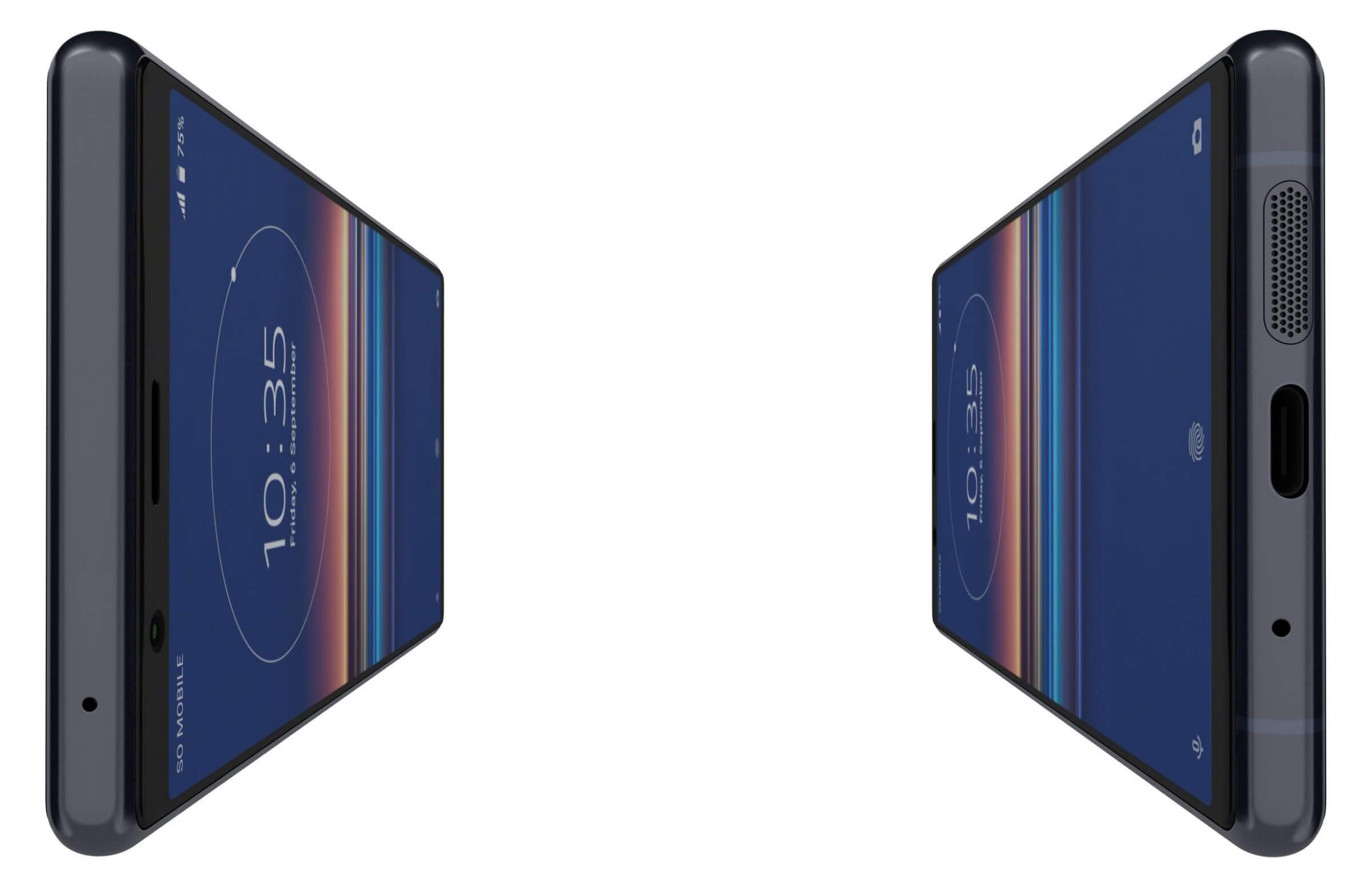 Sony Xperia 5 Blue - 3D Model by Rever_Art