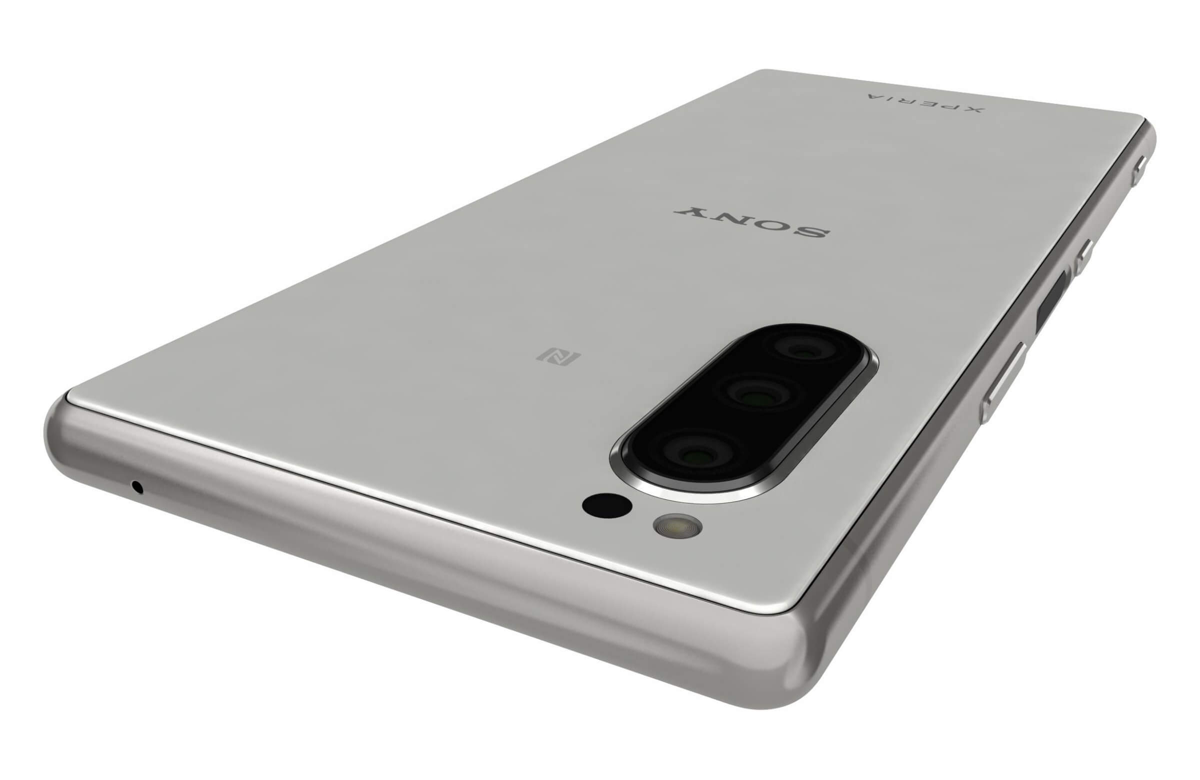 Sony Xperia 5 Gray - 3D Model by Rever_Art