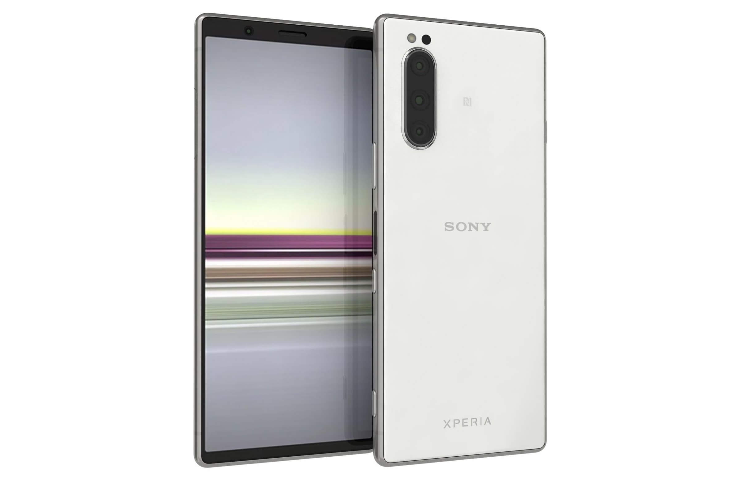 Sony Xperia 5 Gray - 3D Model by Rever_Art