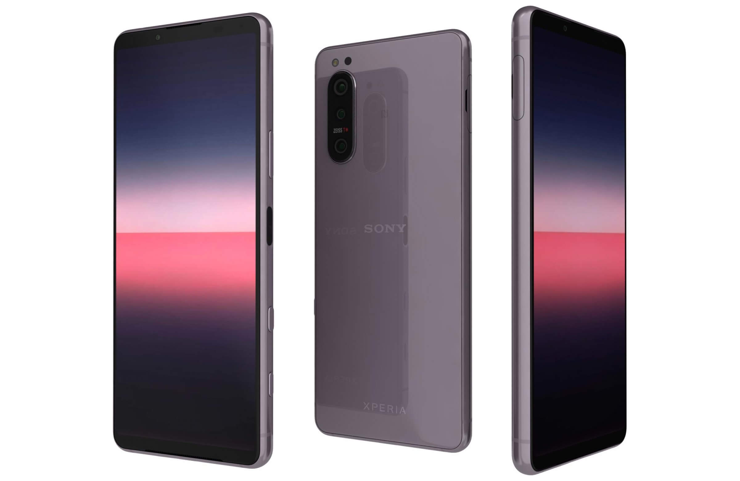 Sony Xperia 5 II All Colors - 3D Model by Rever_Art