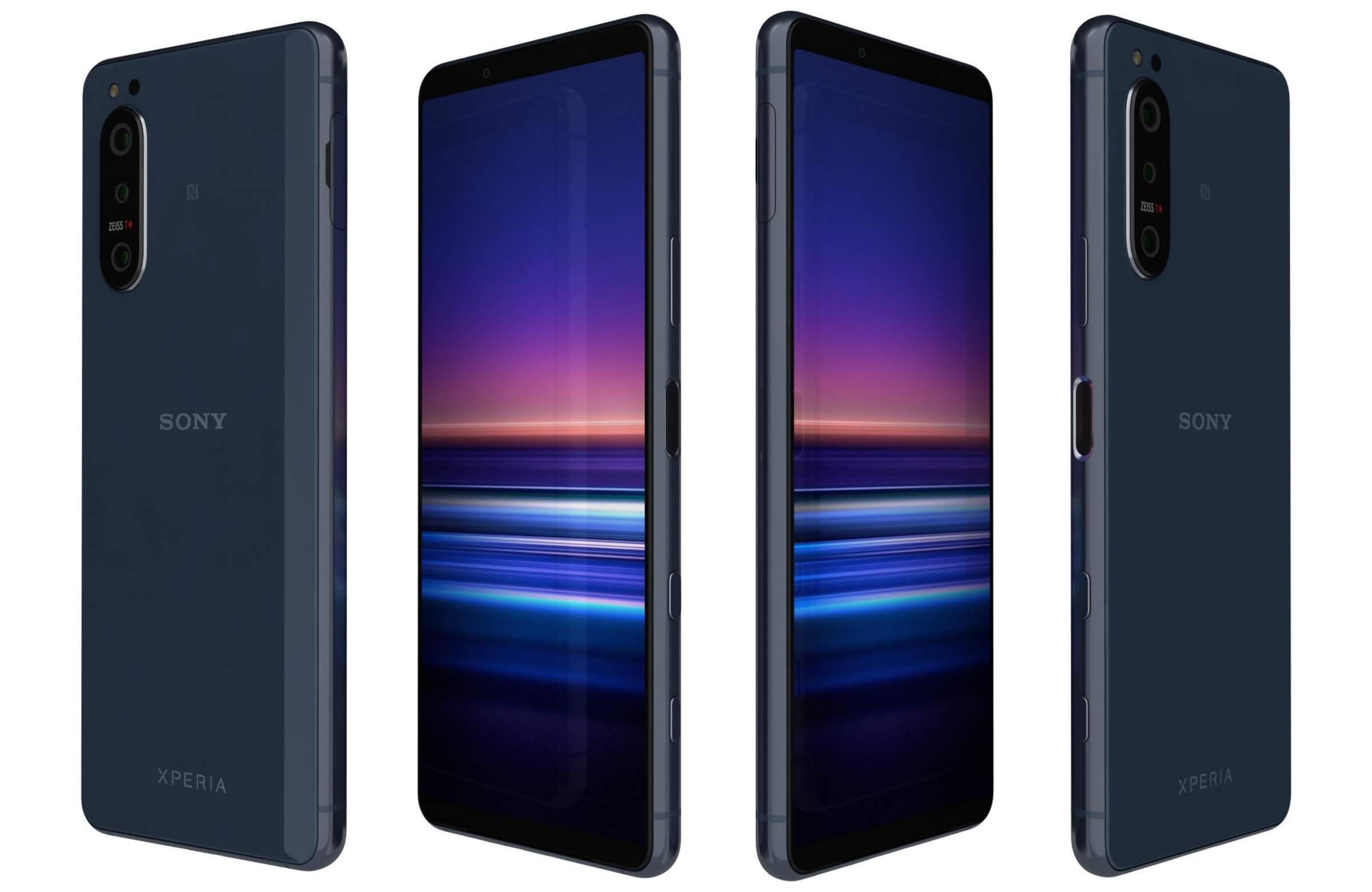 Sony Xperia 5 II All Colors - 3D Model by Rever_Art